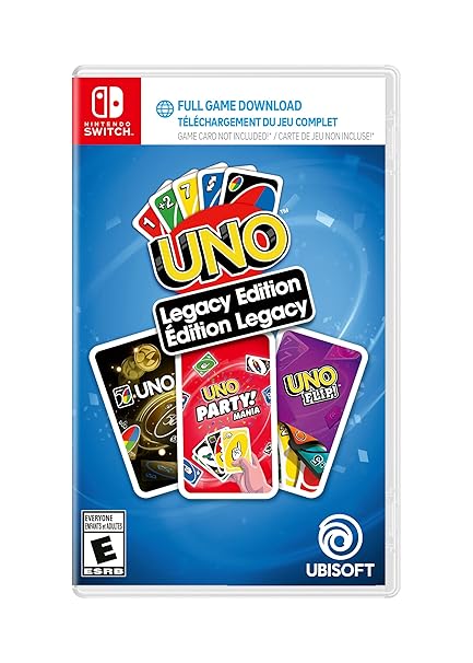 Amazon.com: UNO® Legacy Edition - Nintendo Switch (Code in Box ...
