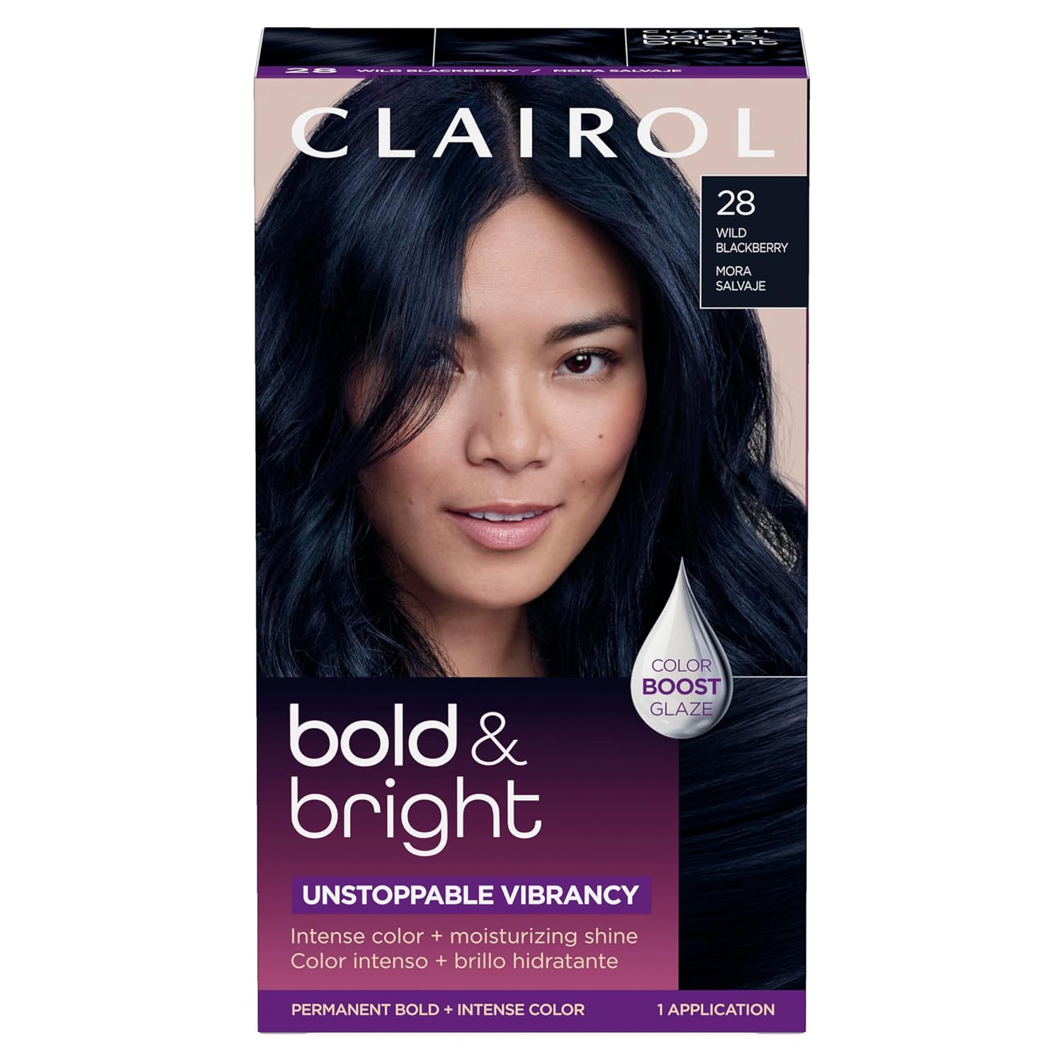 Amazon.com : Clairol Bold & Bright Permanent Hair Dye, 28 Wild ...