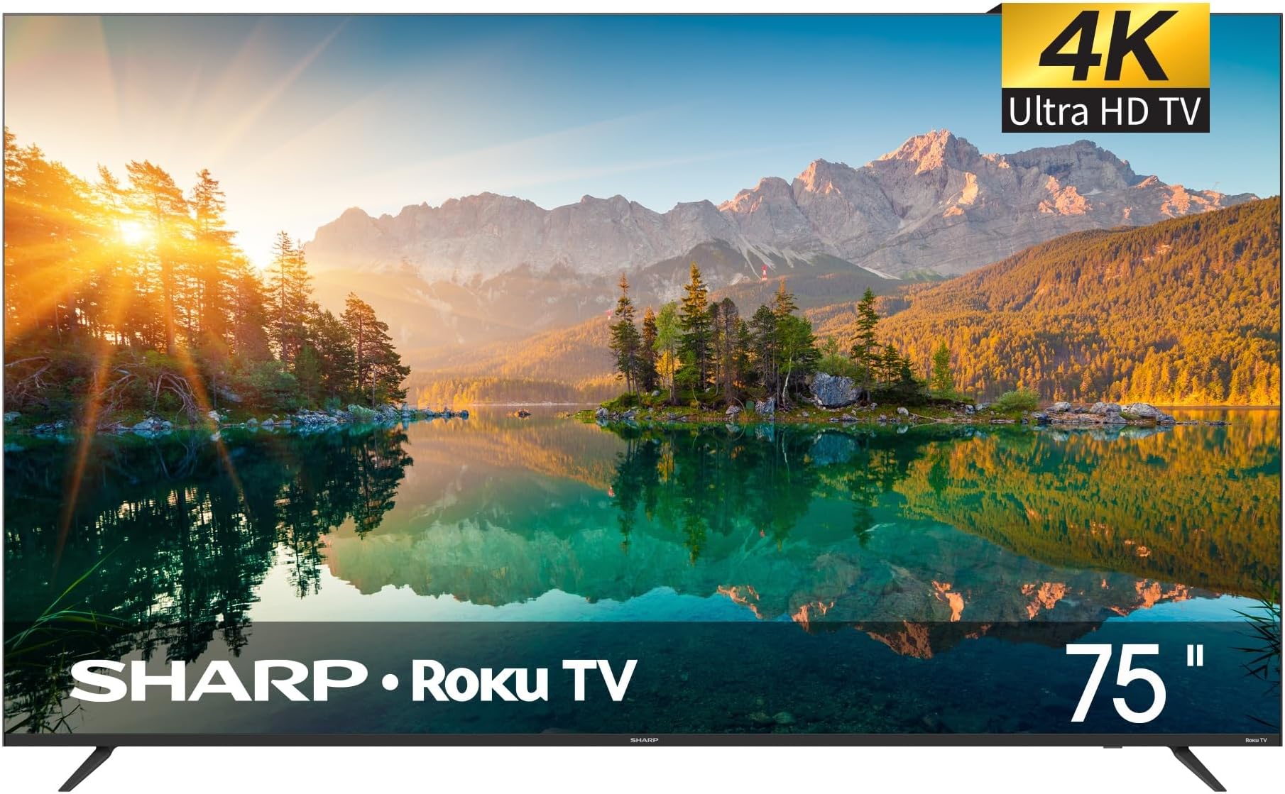 Amazon.com: Sharp Roku TV 4K Ultra HD with HDR10 (75") : Electronics
