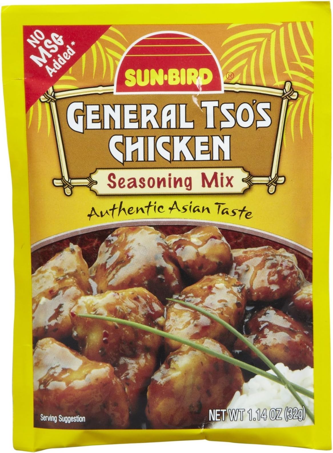 Amazon.com : Sunbird General Tso's Chicken Seasoning Mix, 1.14 Ounce ...