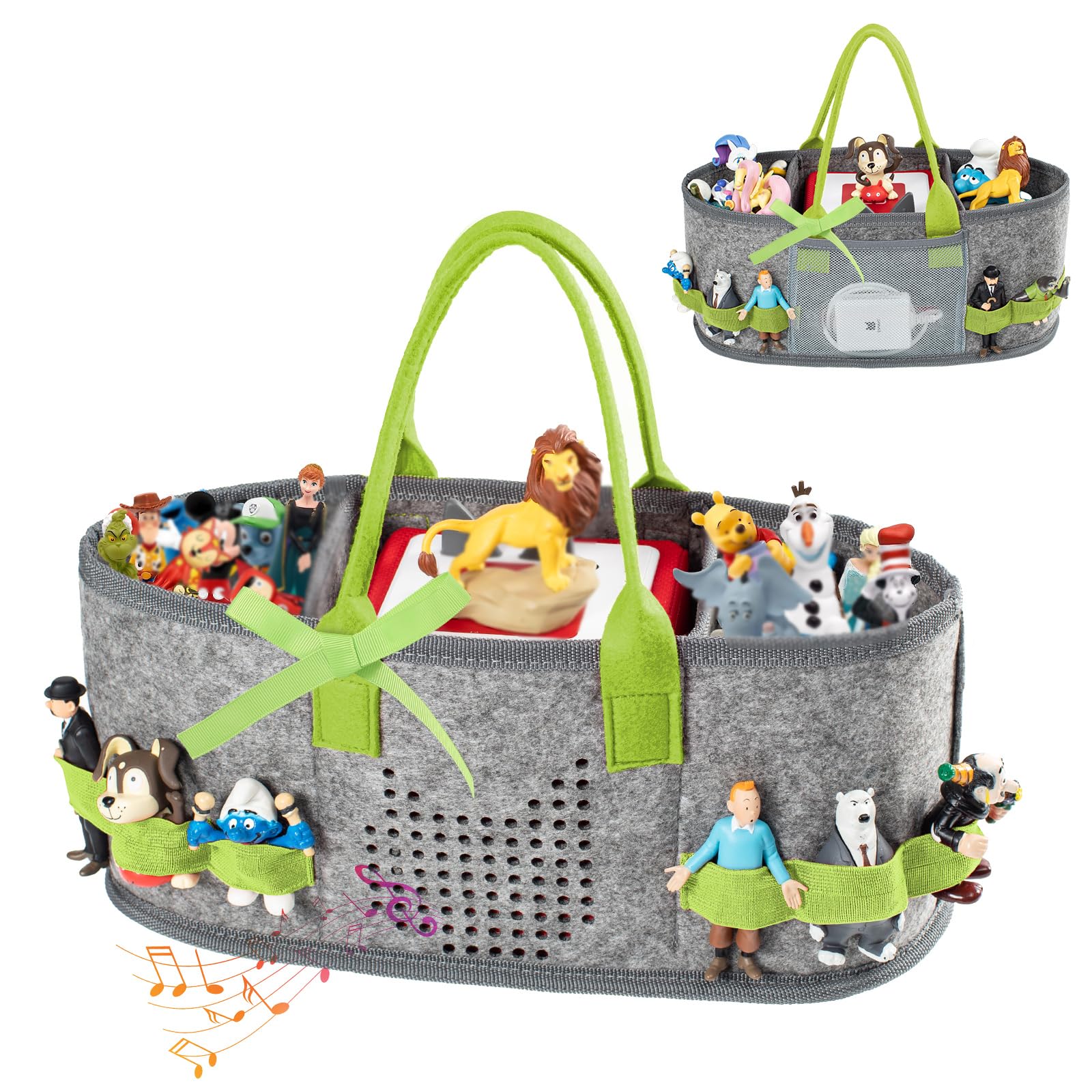 Snapklik.com : SFYBYHEART Upgraded Felt Carrying Case For Toniebox ...