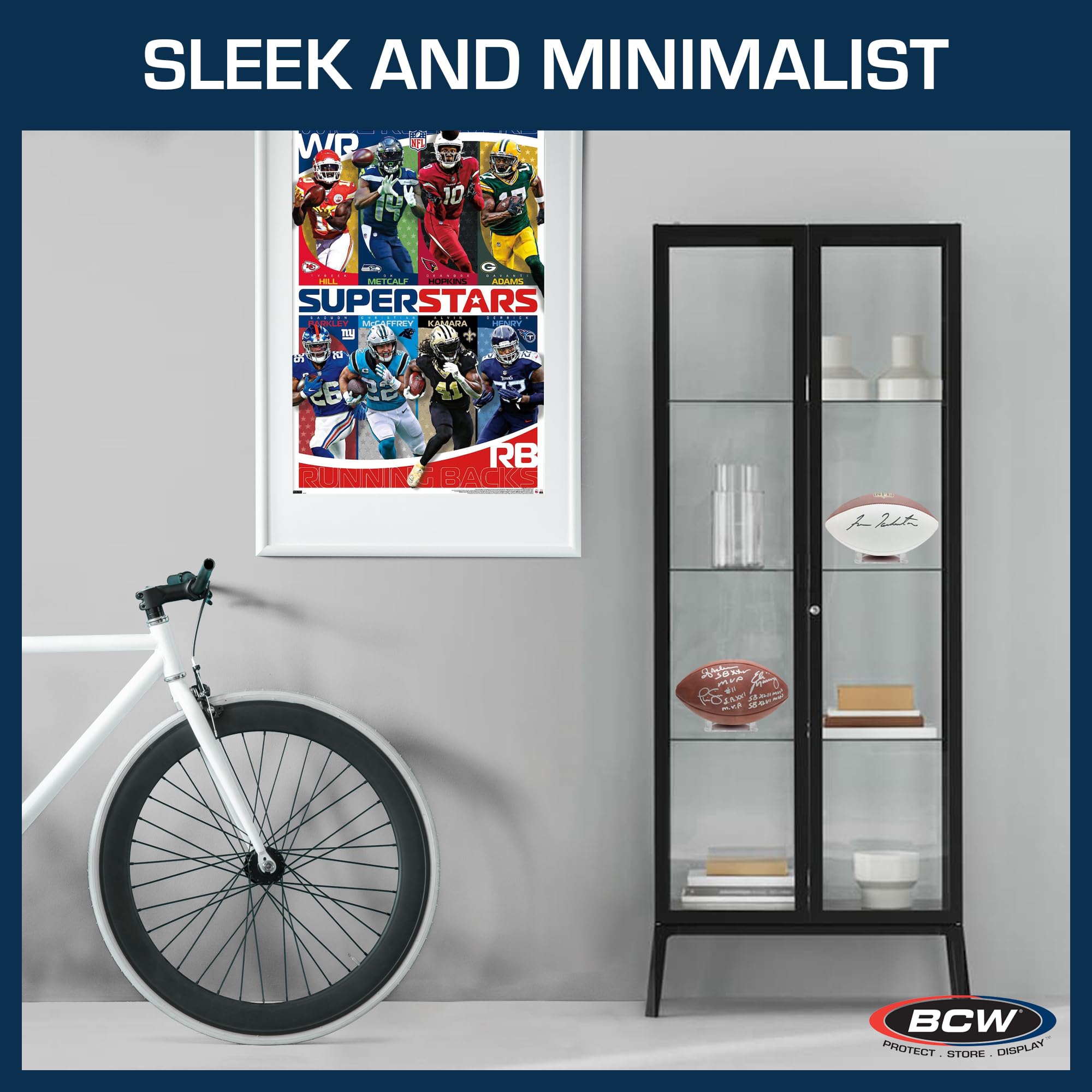 Snapklik.com : BCW Acrylic Basketball Stand Football Stand Soccer Ball ...