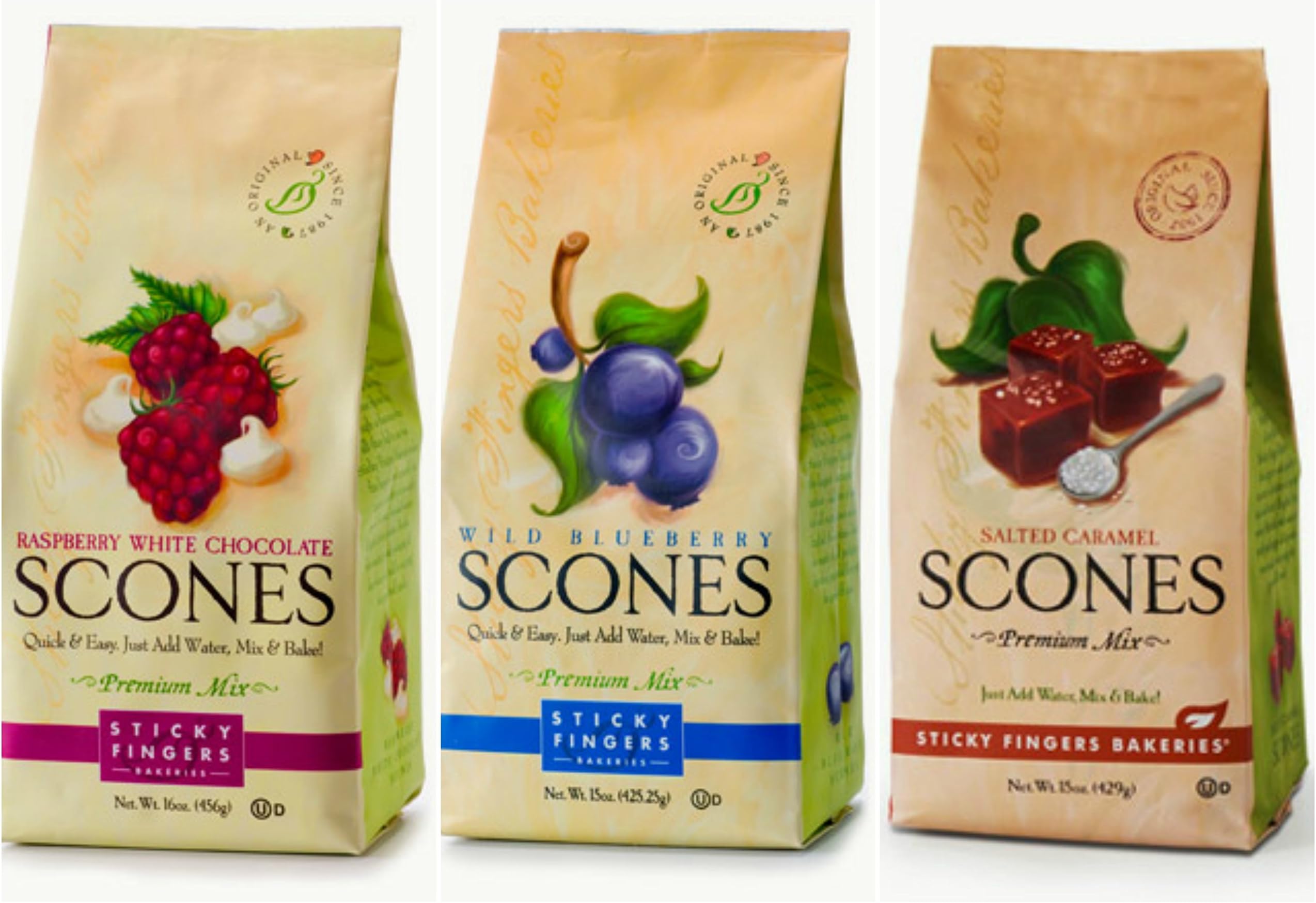 Amazon.com: Cobblestone Kitchens | Lemon Blueberry Scone Mix ...