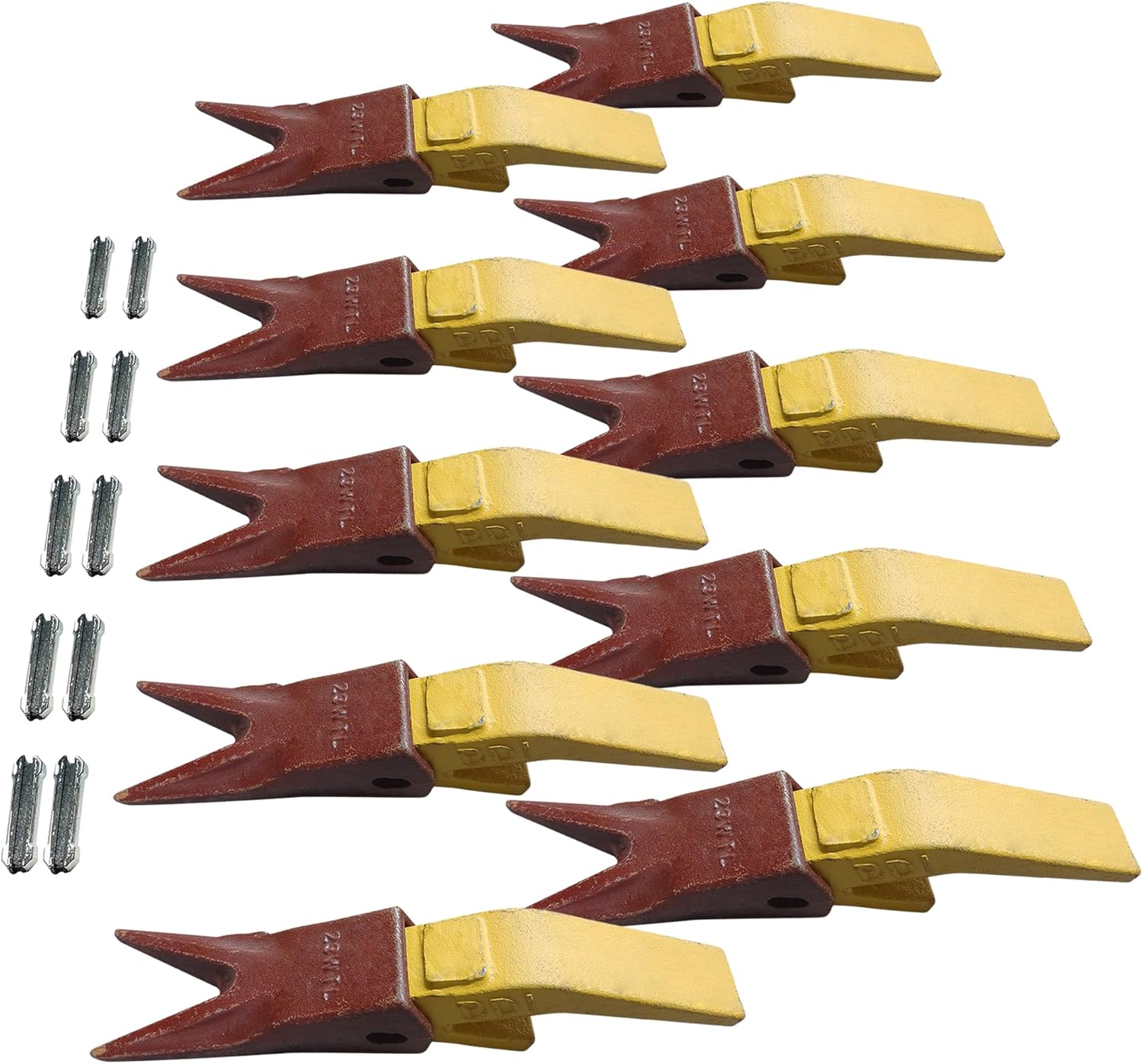 BDI Wear Parts Assembly U43792 Bucket Tooth Adapter +23 23WTL Bucket ...