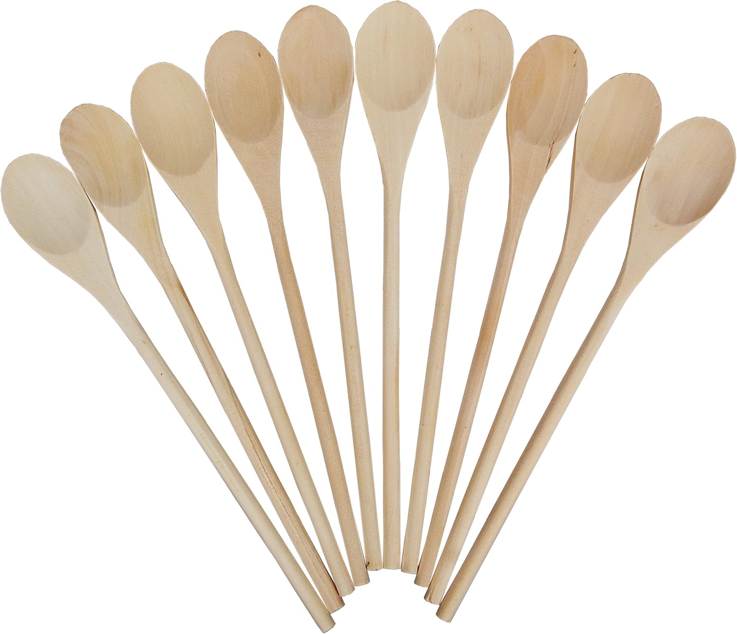 Amazon.com: Country Love Crafts Wooden Spoon Craft Blank, Light Brown ...