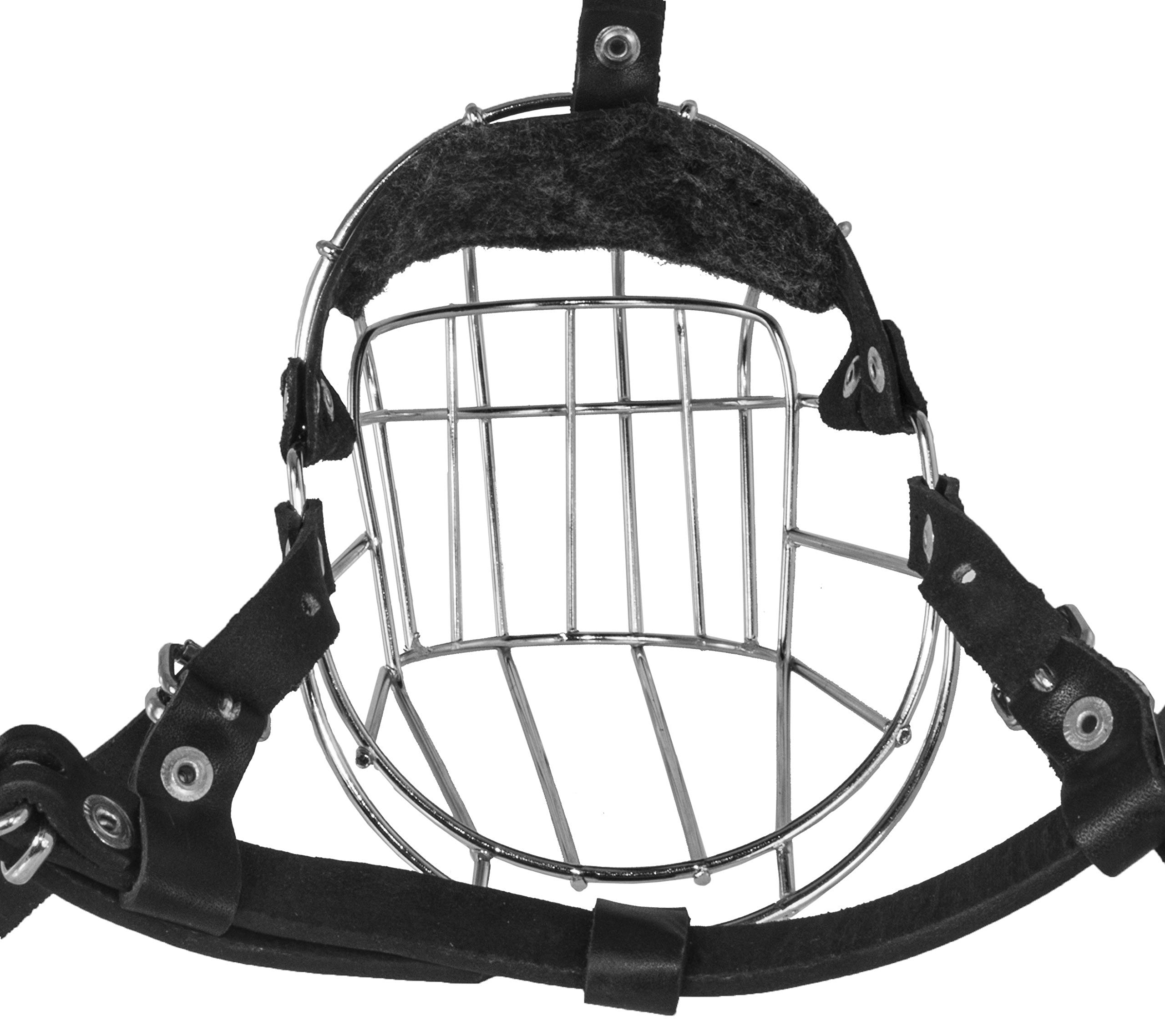 Snapklik.com : Viper Delta Metal Wire Basket Dog Muzzle