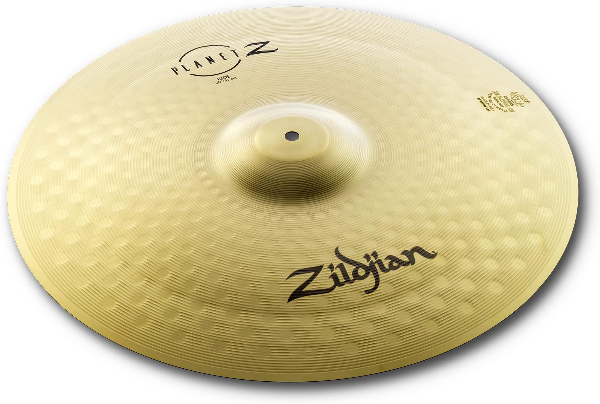 Amazon.com: Avedis Zildjian Company Planet Z Ride Cymbal (ZP20R ...