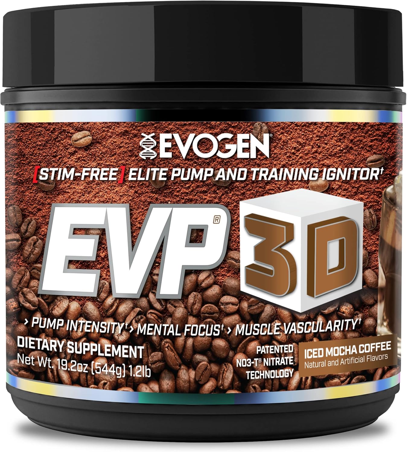 Amazon.com: Evogen EVP 3D - Stim Free Pre Workout Powder for Men & Women | Sugar Free Non Stim ...