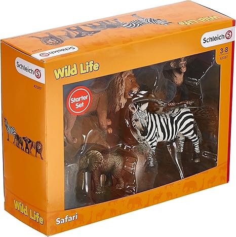 SCHLEICH Wild Life Starter-Set Action Figure, Multicolor, Figures ...