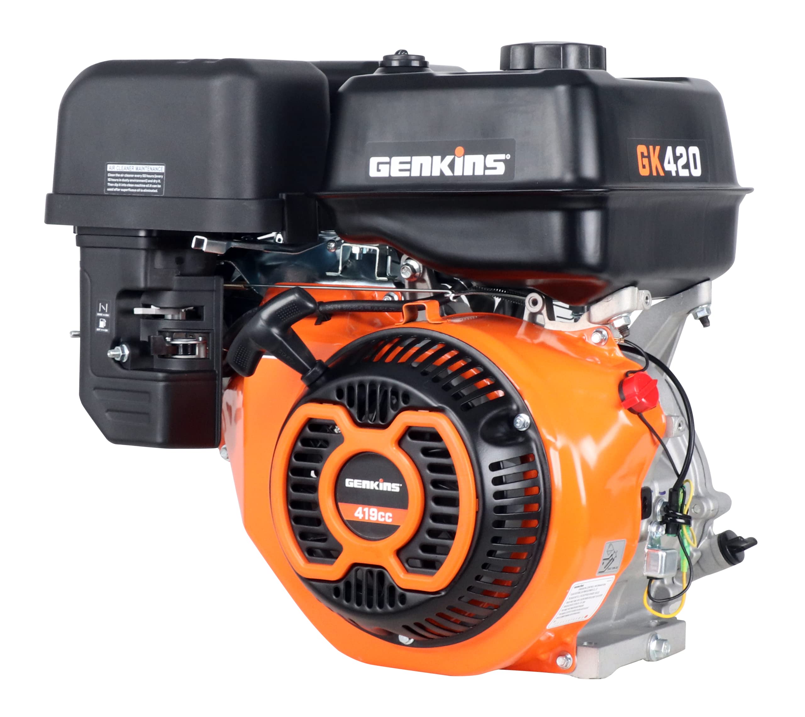 Snapklik.com : Genkins 16 HP 420cc Recoil Start Engine Gas Powered ...
