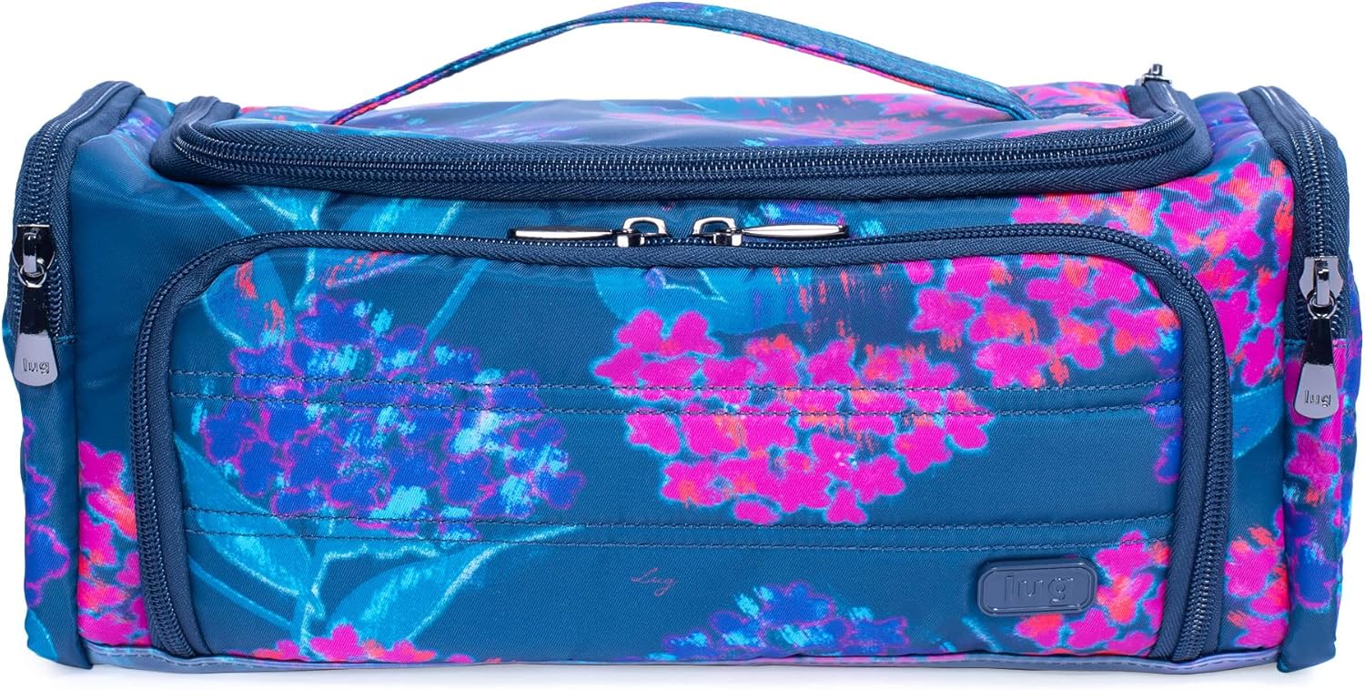 Amazon.com: LUG - Trolley Cosmetic Case (HYDRANGEA NAVY) : Beauty ...