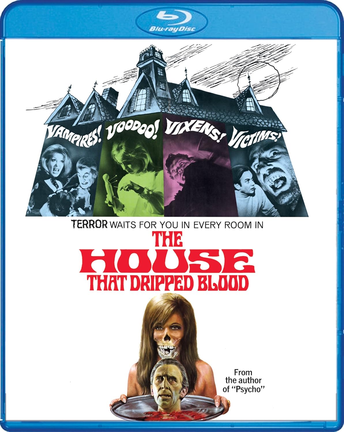 Amazon.com: The House That Dripped Blood [Blu-ray] : Christopher Lee ...