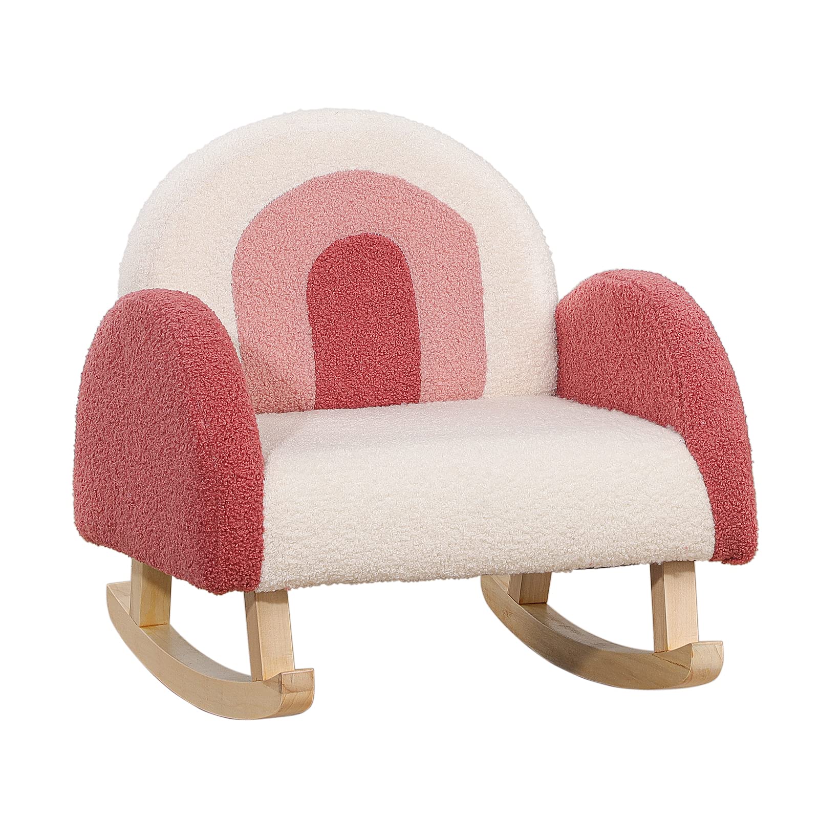 Amazon.com: Dripex Childrens Rocking Chair, Upholstered Child Rocker ...