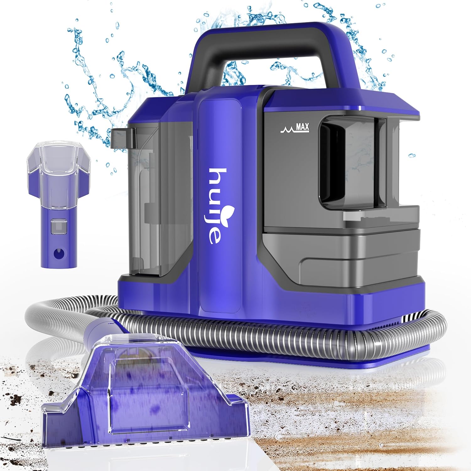 Carpet Cleaner Machine,Huije 18Kpa 3 in 1 Portable Pet Pro Carpet ...