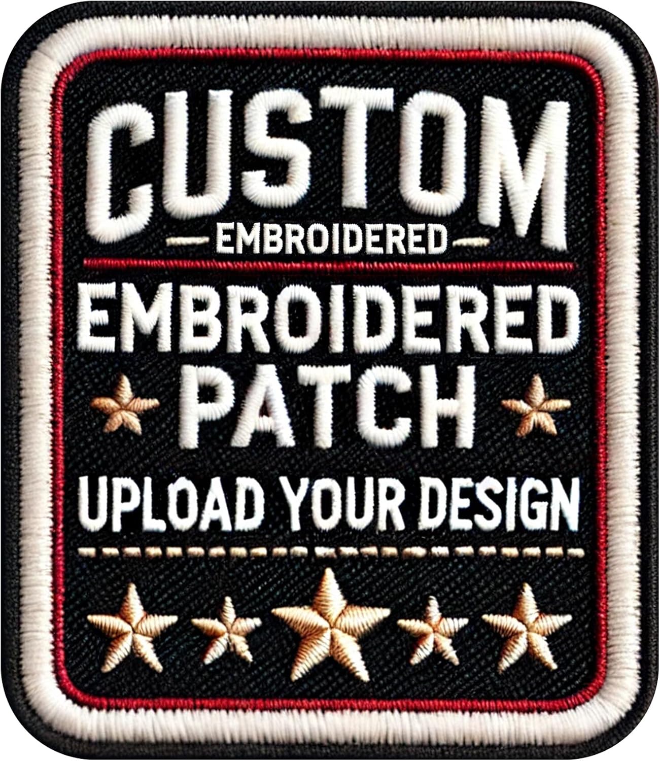 Amazon.com: Create Your Own Iron On, Custom Logo Patches for Clothes and Jackets, Hook and Loop ...