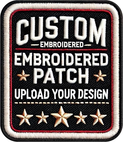 Amazon.com: Create Your Own Iron On, Custom Logo Patches for Clothes and Jackets, Hook and Loop ...