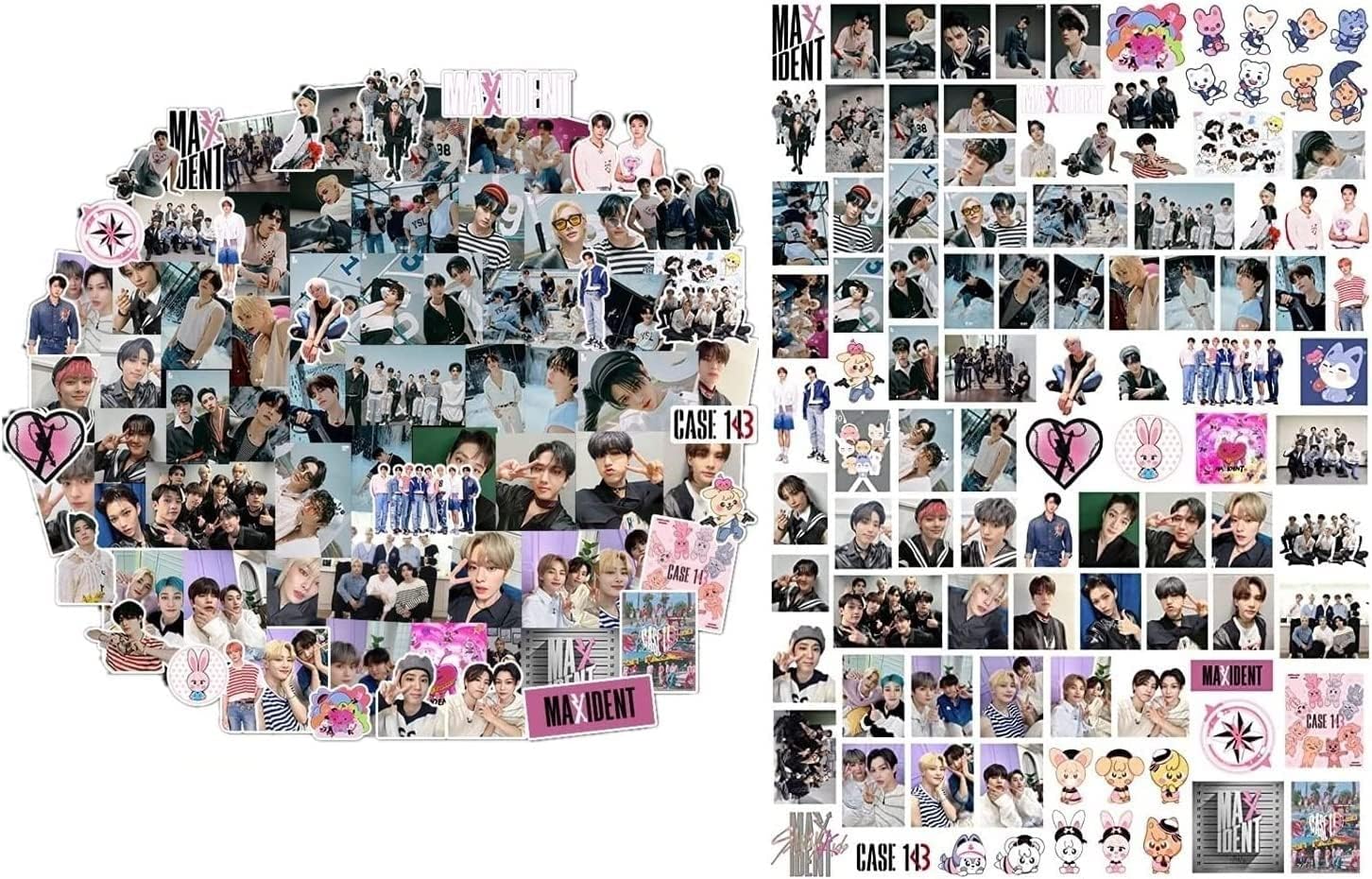 Amazon.com: Kpop Stray Kids Stickers 180pcs Vinyl Waterproof Album ...