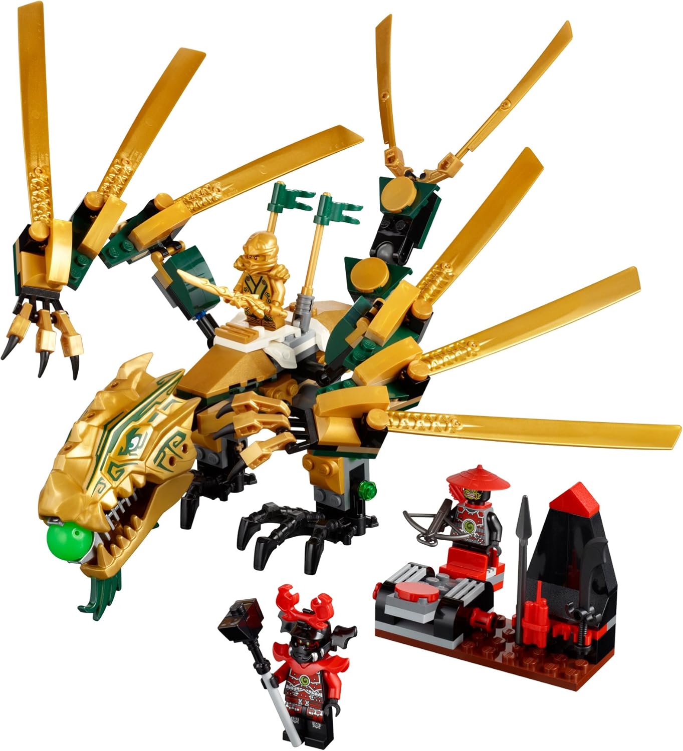 Amazon.com: LEGO Ninjago The Golden Dragon 70504 : Toys & Games