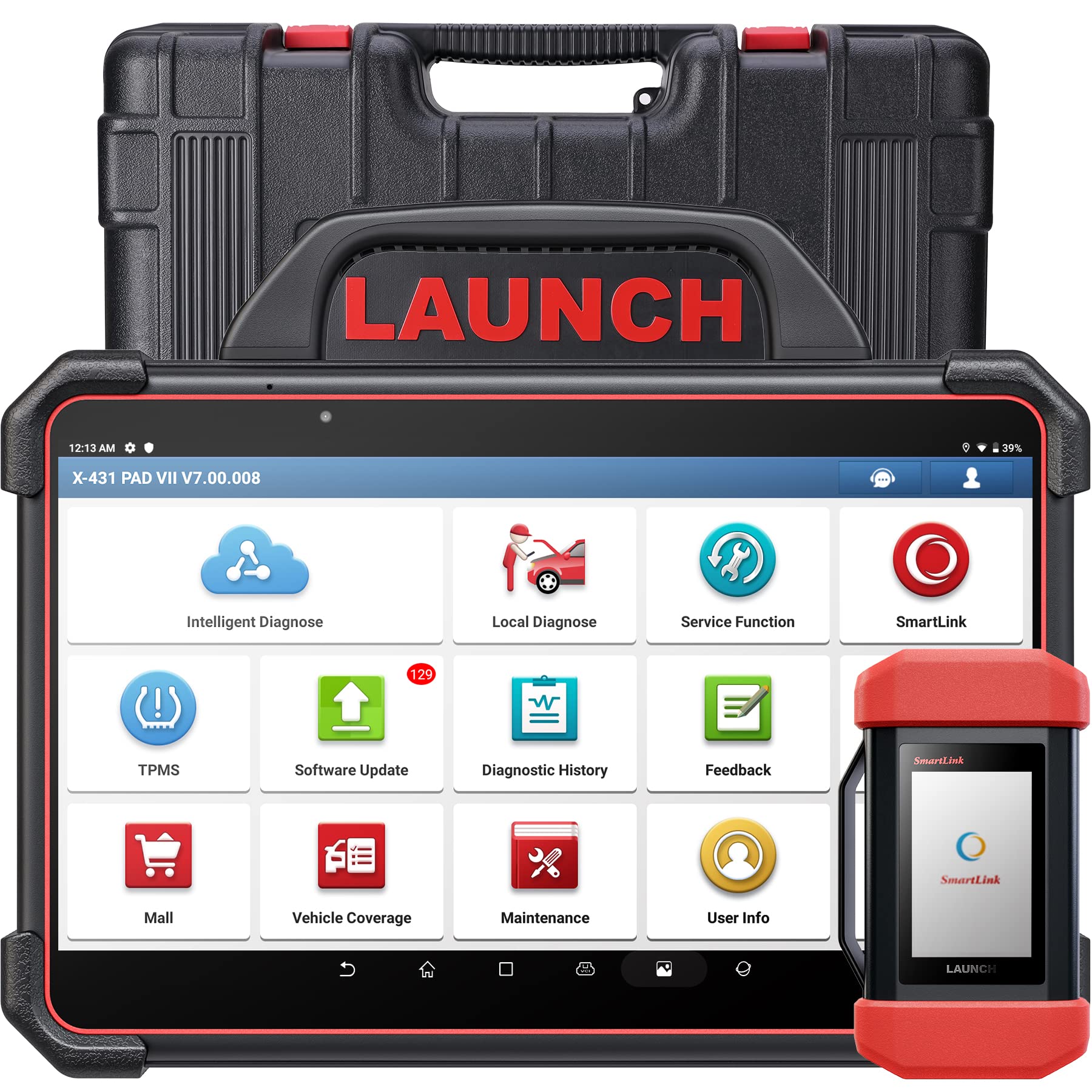 Buy LAUNCH X431 PADVII J2534 ECU Programming,Topology ping,60+ Reset ...