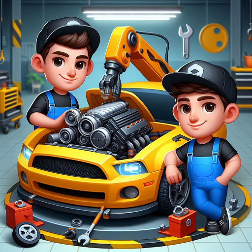 Aplicación Car Mechanic Auto Garage Empire Idle Tycoon Game 3D: Cars Service Rush Factory ...
