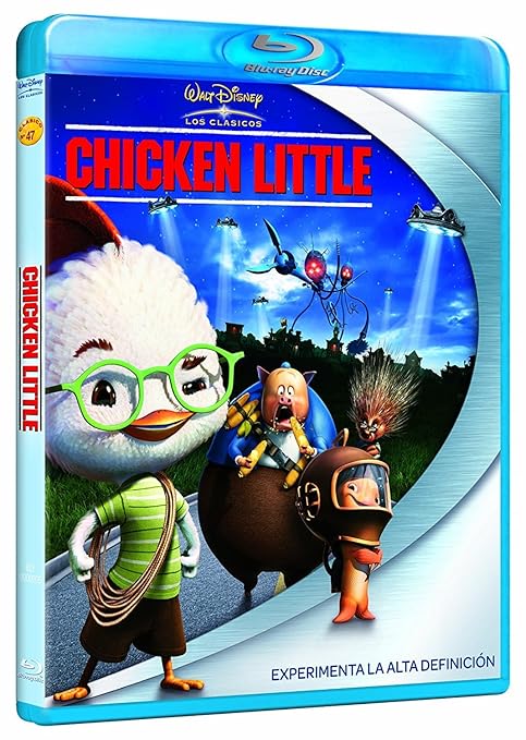 Chicken Little [Blu-ray]: Amazon.es: Personajes Animados, Mark Dindal ...