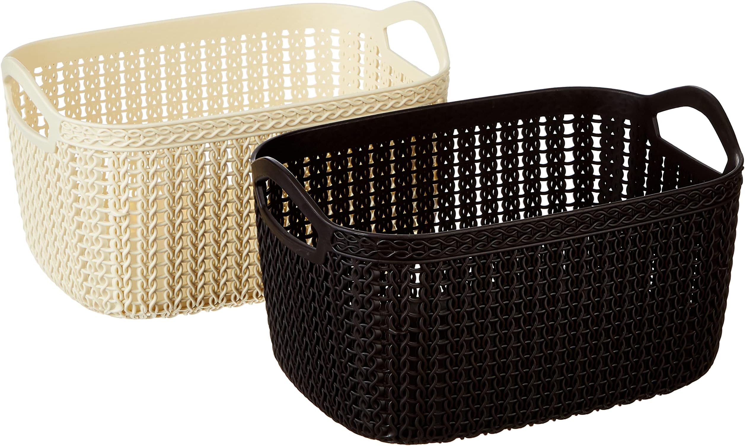 Nayasa Frill No. 1 Plastic Fruit Basket | 3 Litre | Veg Baskets For ...