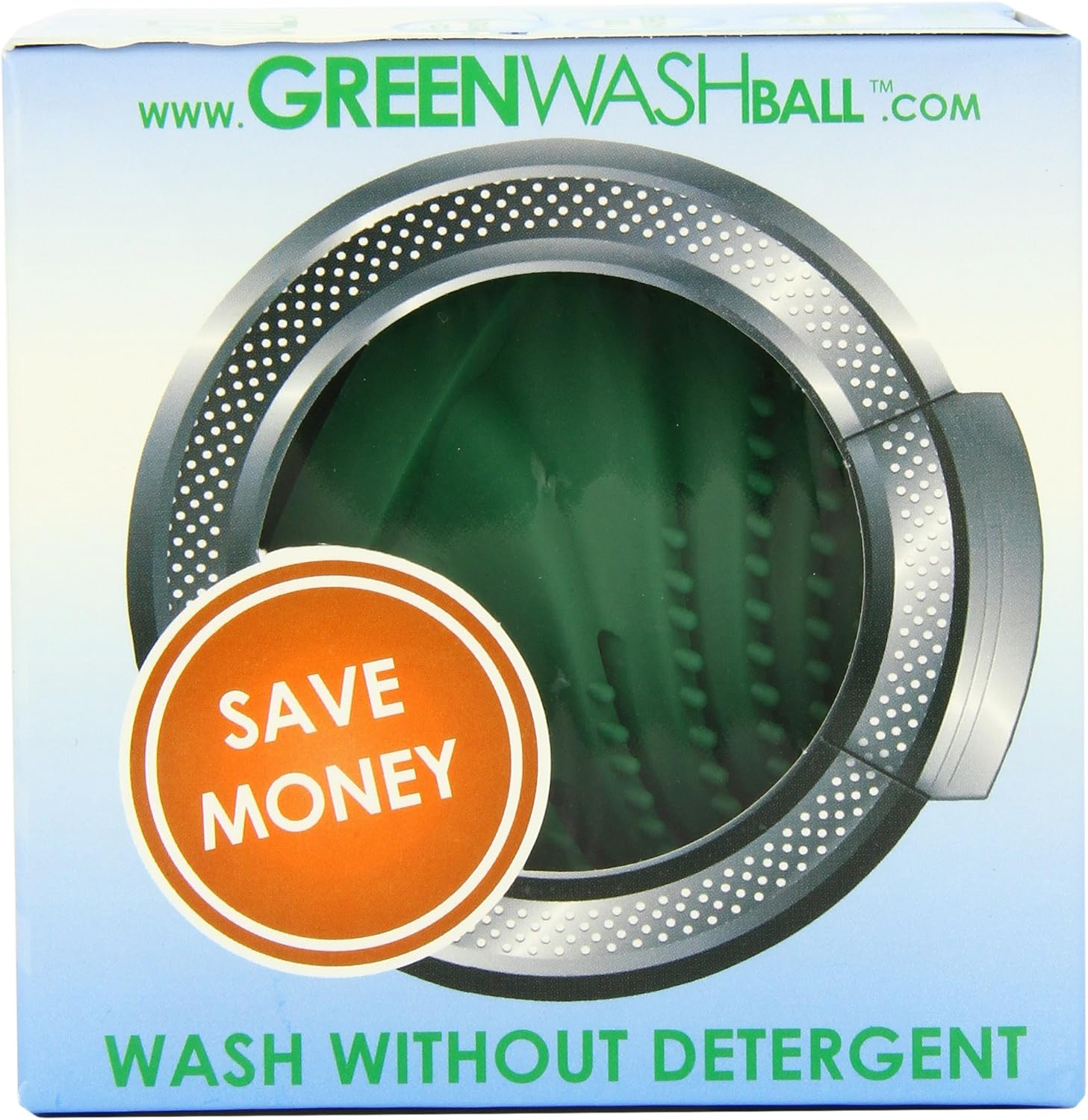 Amazon.com: Green Wash Ball Laundry Ball, Wash Without Detergent ...