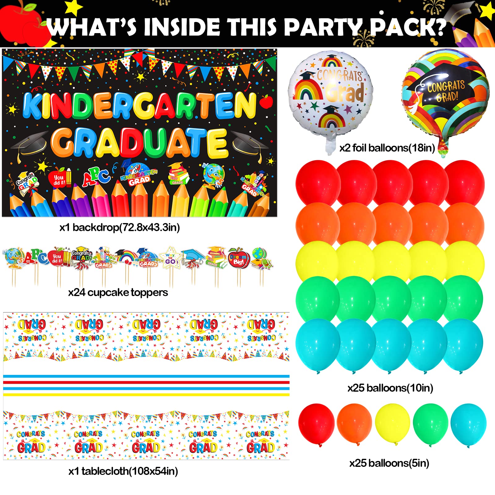 Kindergarten Graduation Confetti Our Future Is So Bright We're Gonna