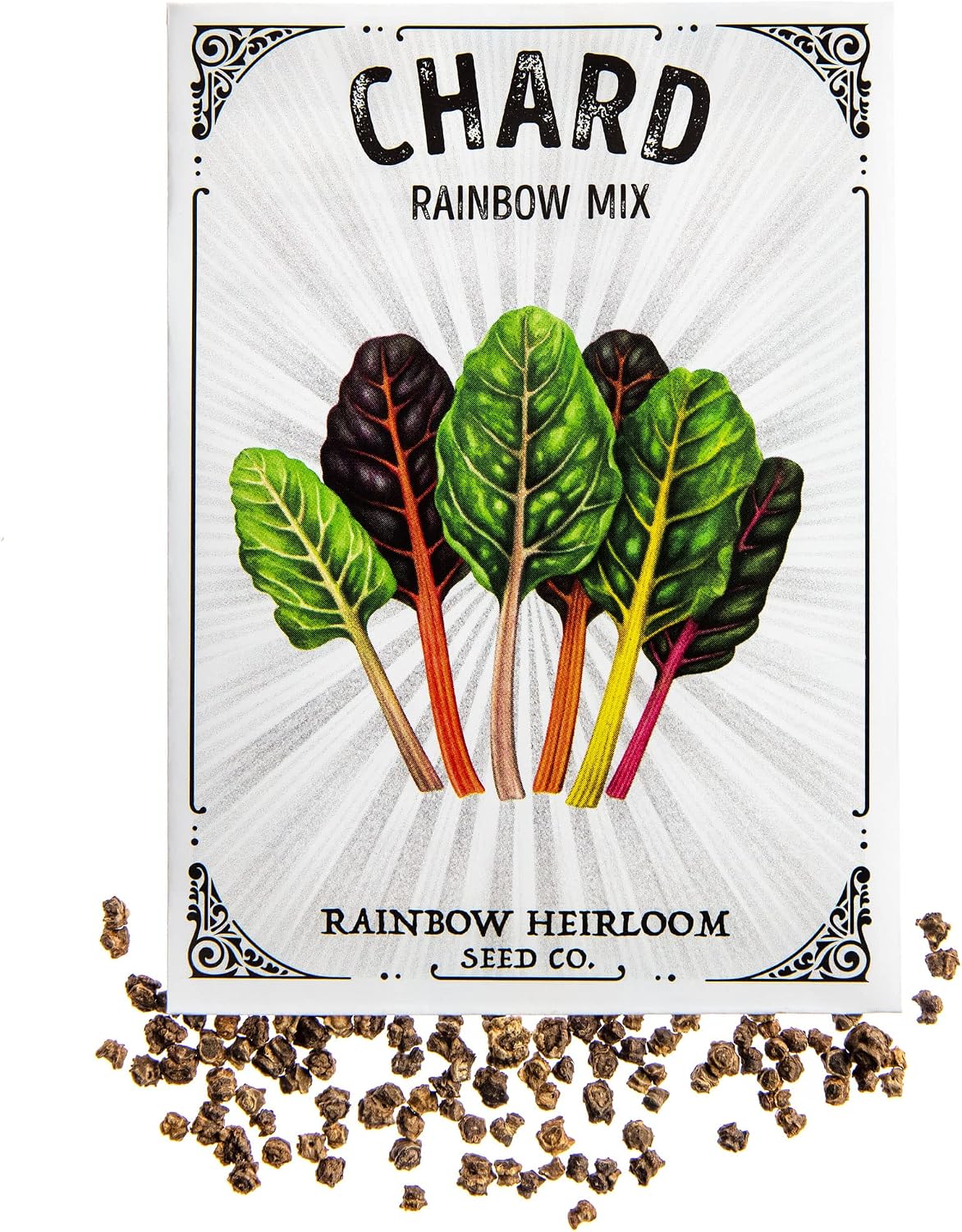 Amazon.com : Chard Seeds for Planting | Rainbow Mix (1g Packet - Approx ...