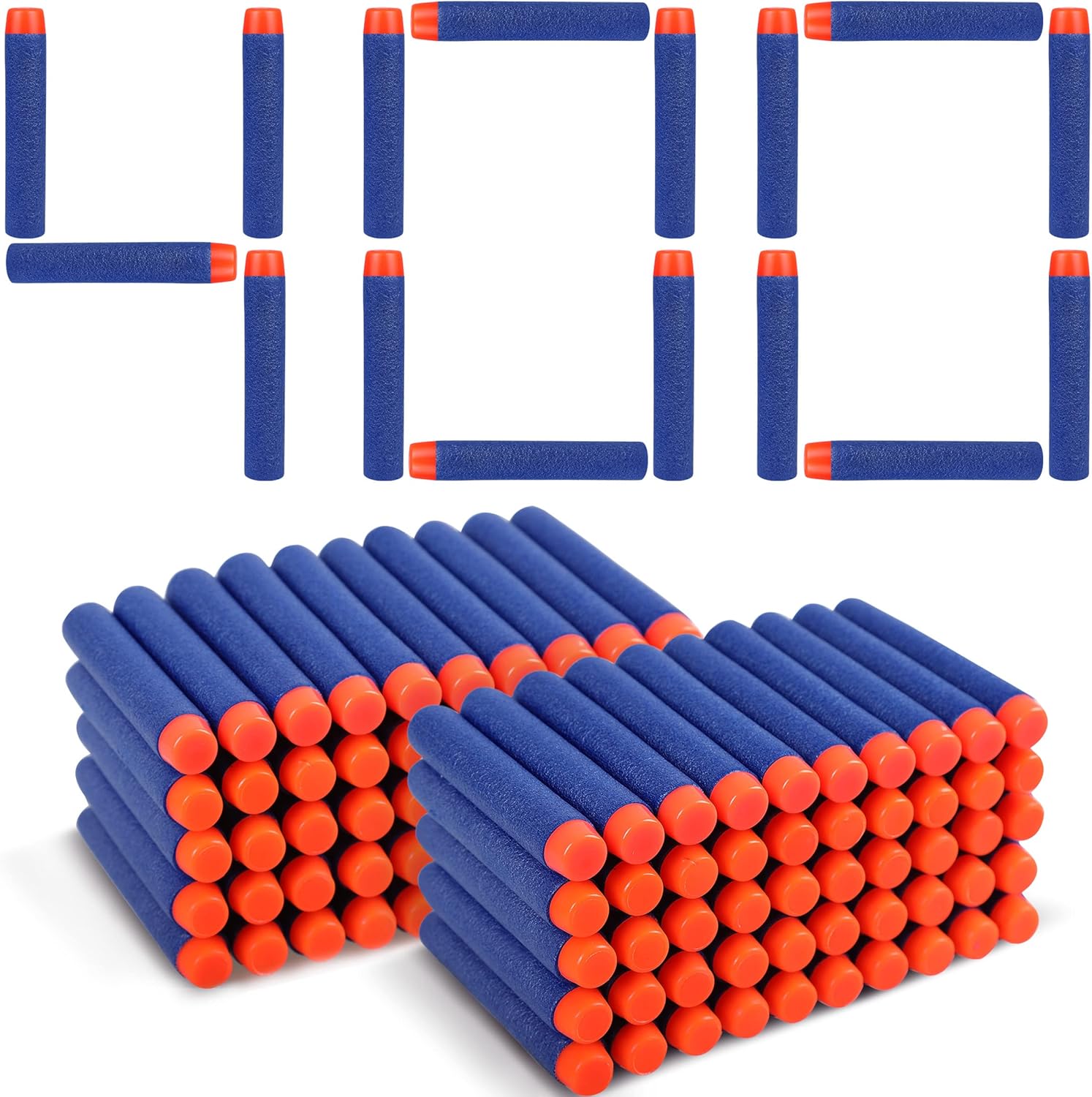 VCOSTORE Foam Bullets - Nerf Gun Bullets 400 Refill Bullets for Nerf N ...