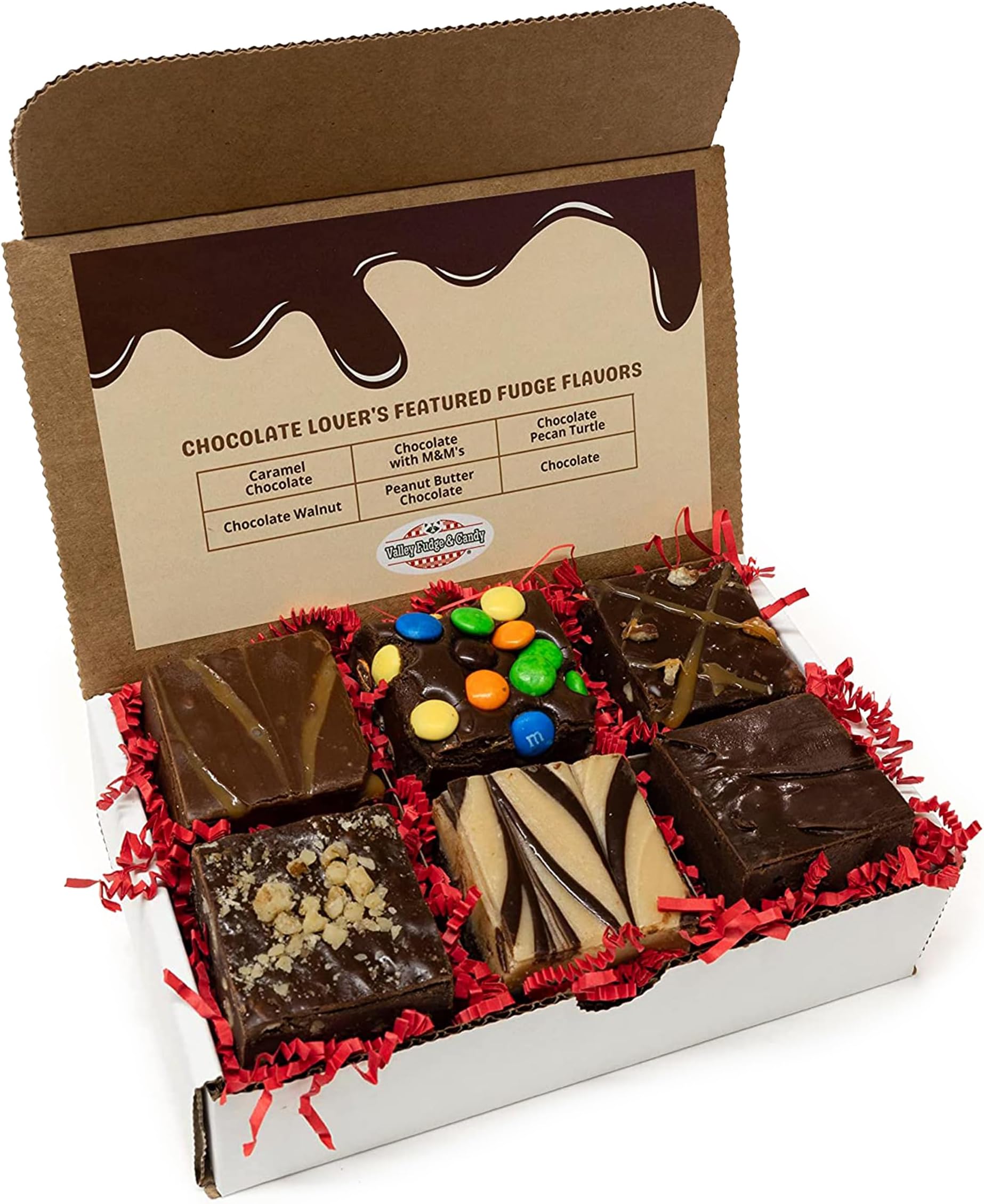 Amazon.com : Farmhouse Fudge - 6 Piece Fudge Party Pack - Fresh Fudge ...