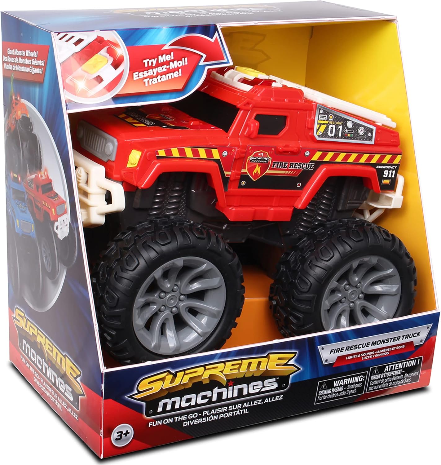 NKOK Supreme Machines: Camión Monstruo de Rescate de Incendios, con ...