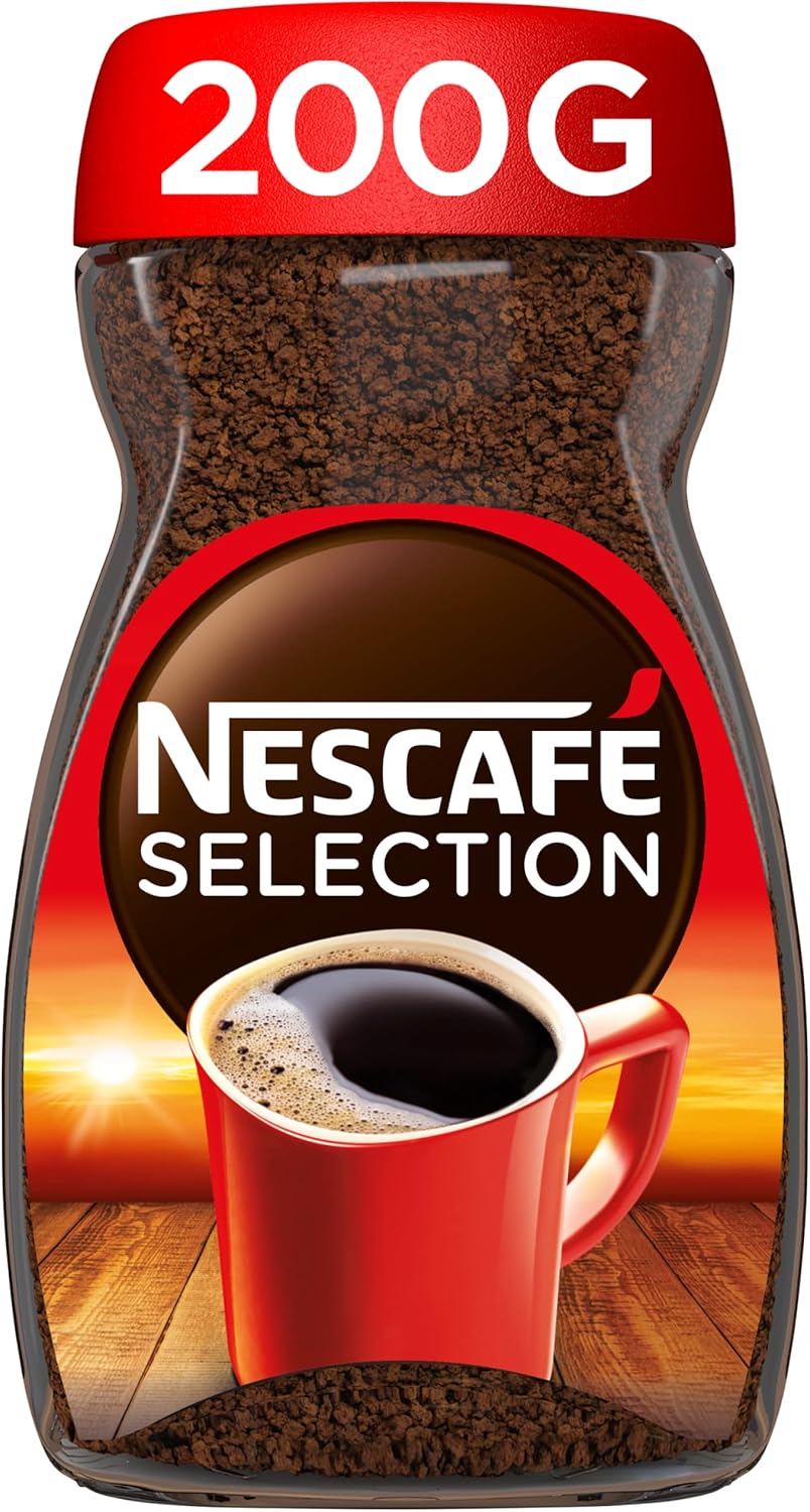 Nescafé Sélection, Café Soluble, Flacon de 200g : Amazon.fr: Epicerie