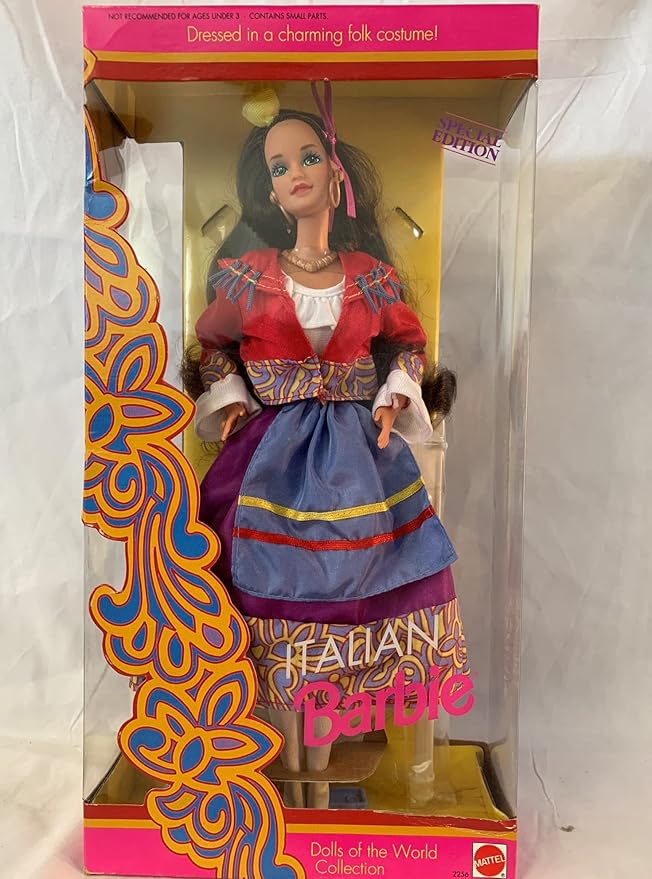 Amazon.com: Italian Barbie - Special Edition - Dolls of The World ...