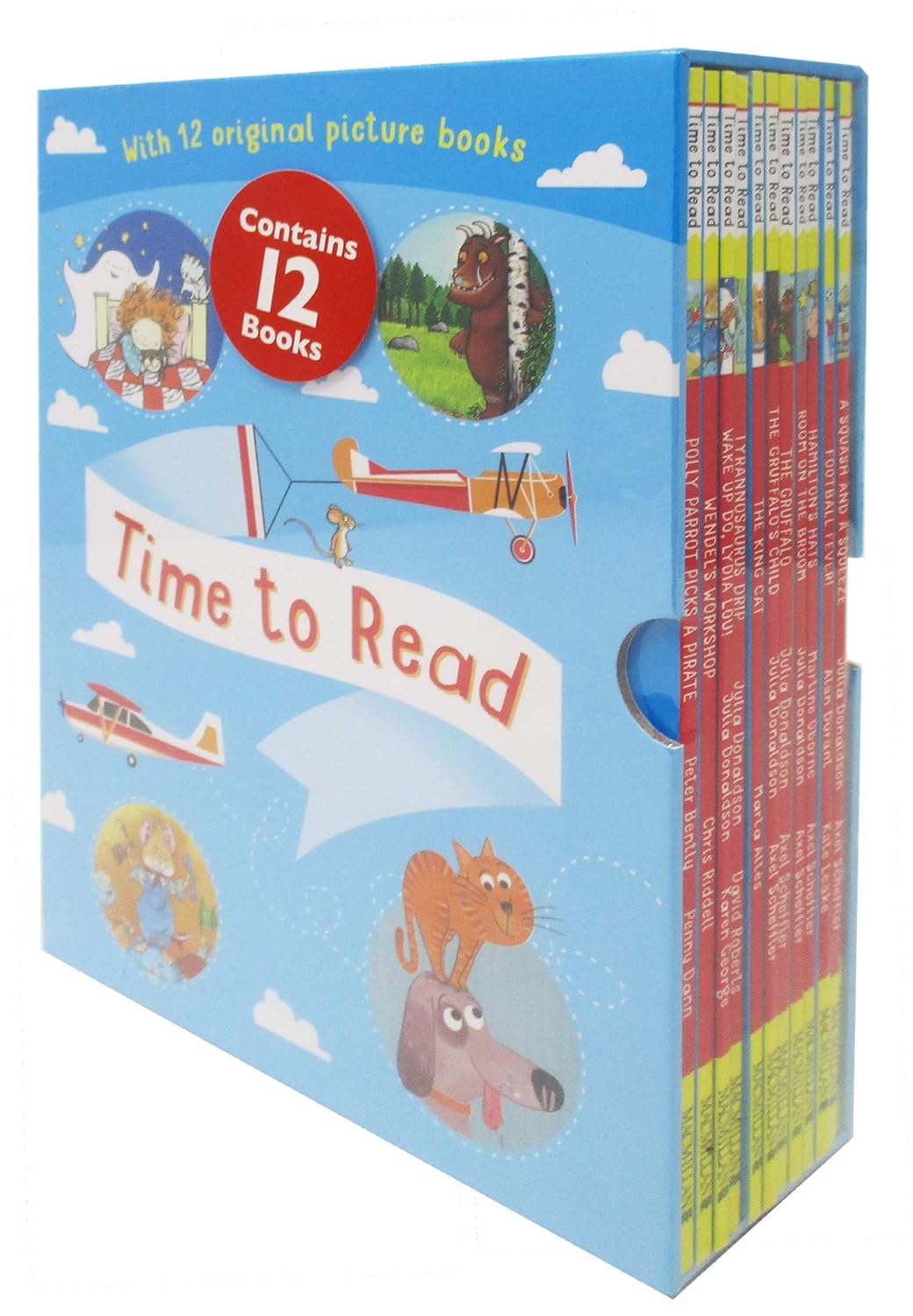 Buy Time To Read Collection 12 Books Set (What The Ladybird Heard, A ...