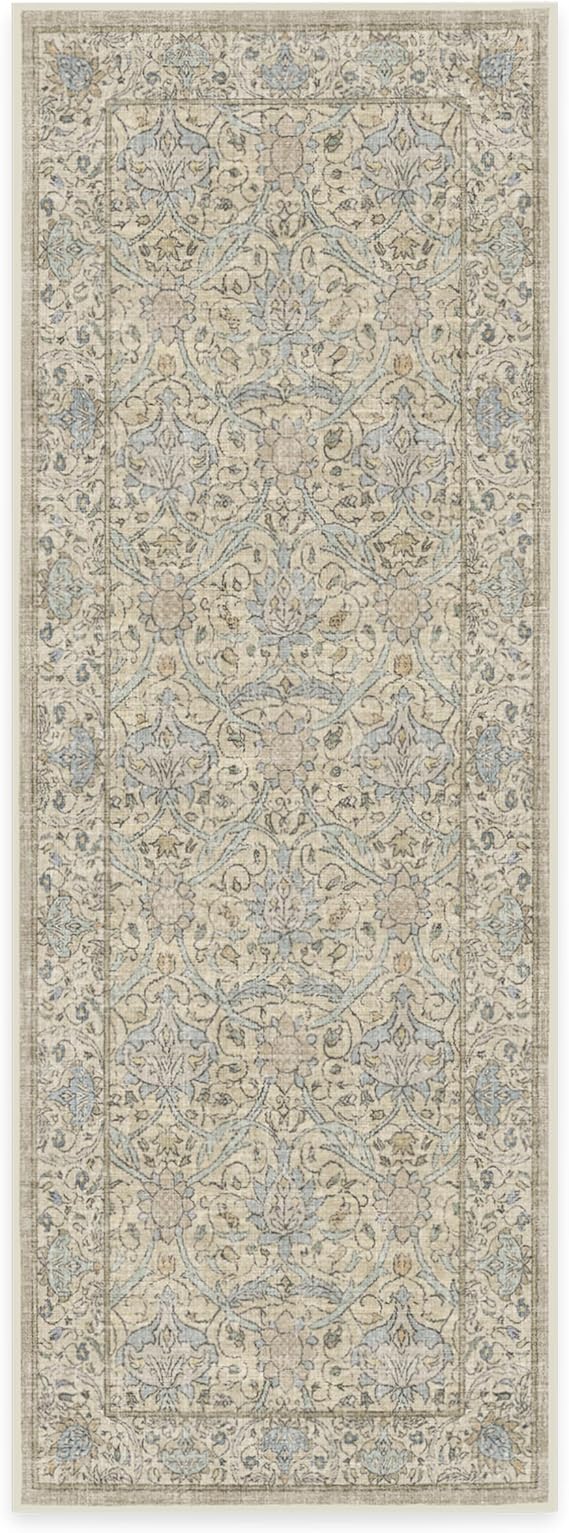 Amazon.com: RUGGABLE x Morris & Co Washable 2x7 Runner Rug, Montreal ...