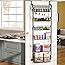 Amazon.com: Smart Design 6-Tier Over The Door Pantry Organizer with 6 ...