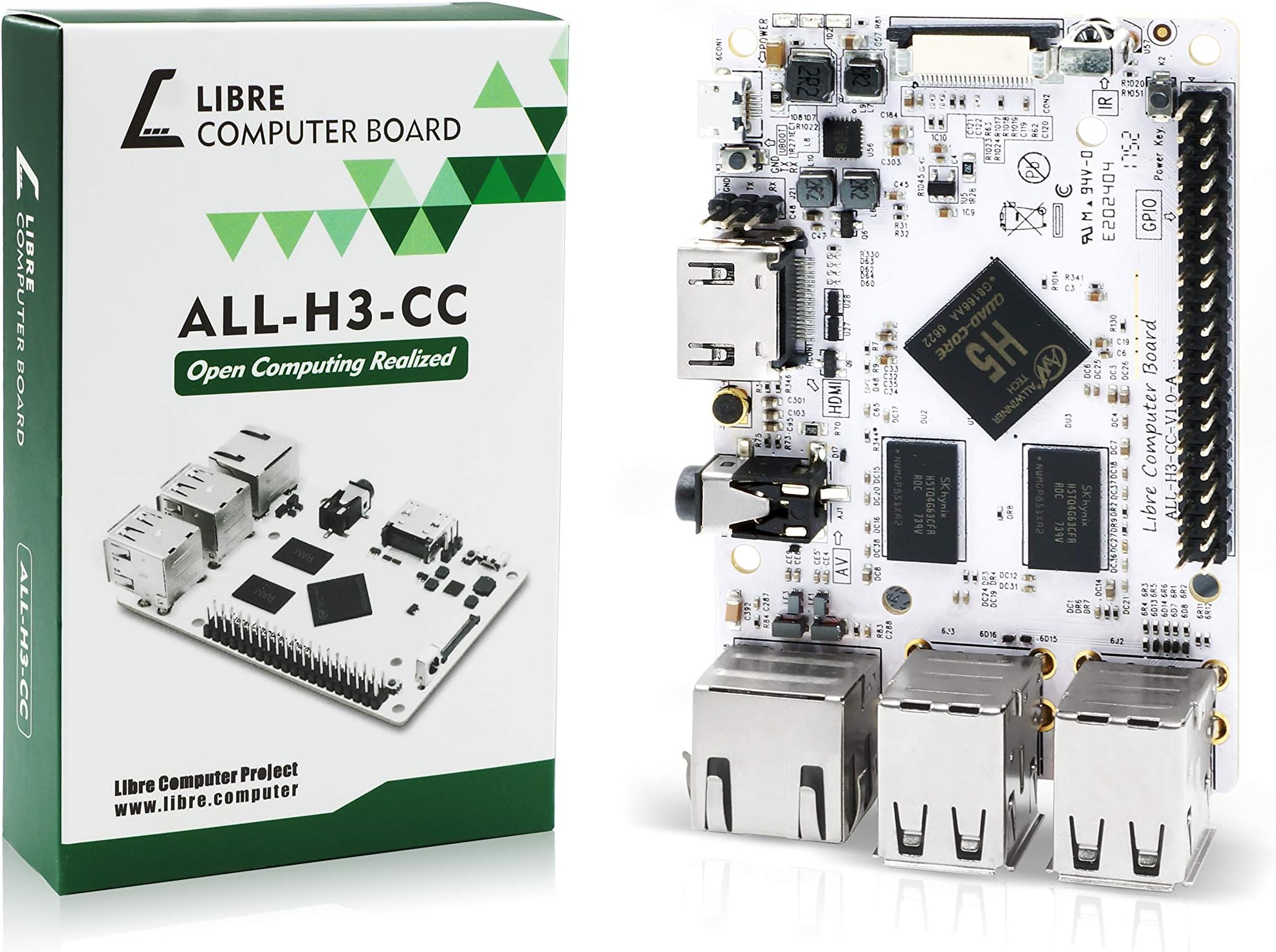 Amazon.com: ALL-H3-CC Single Board Computer by Libre Computer : Electronics