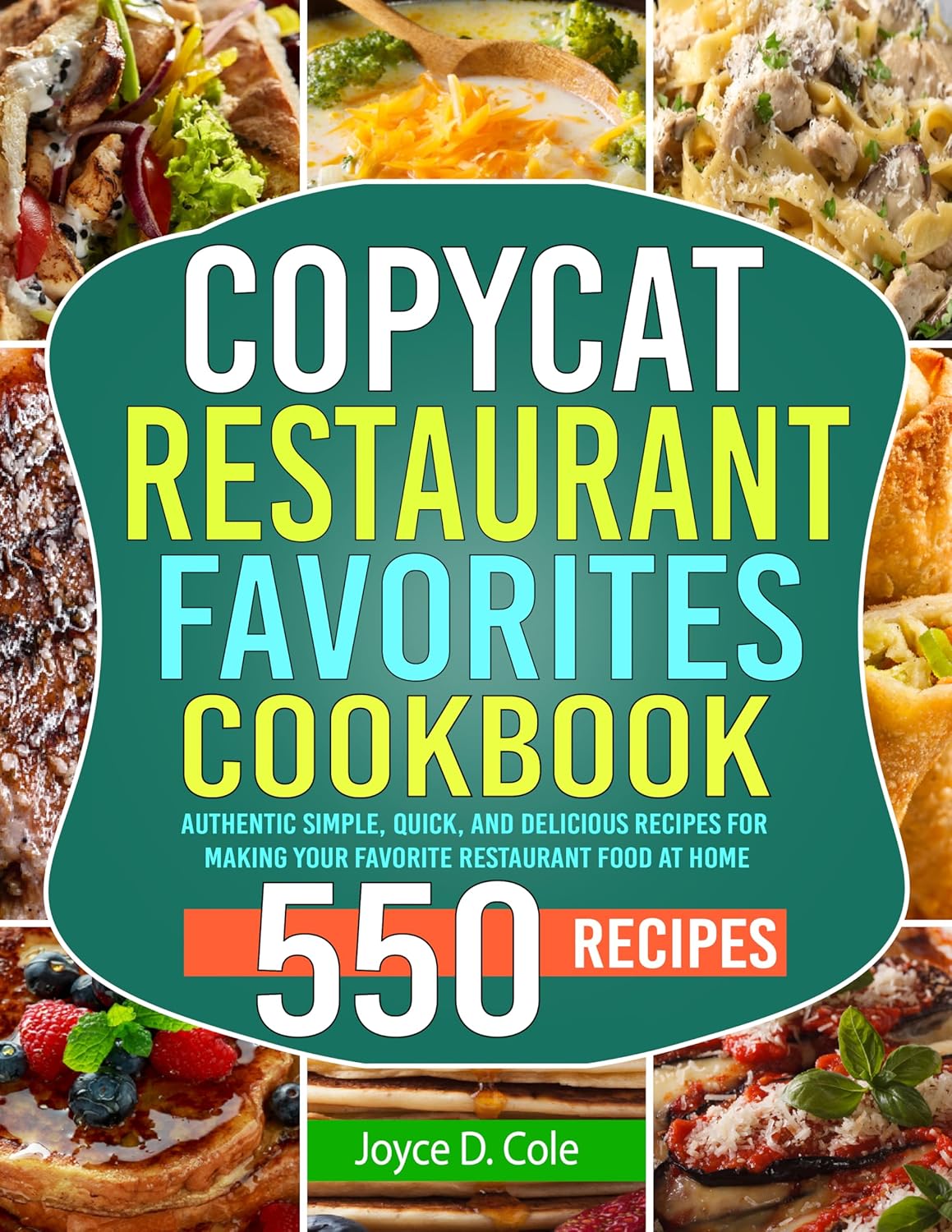 Amazon.com: Copycat Restaurant Favorites Cookbook: Authentic Simple ...