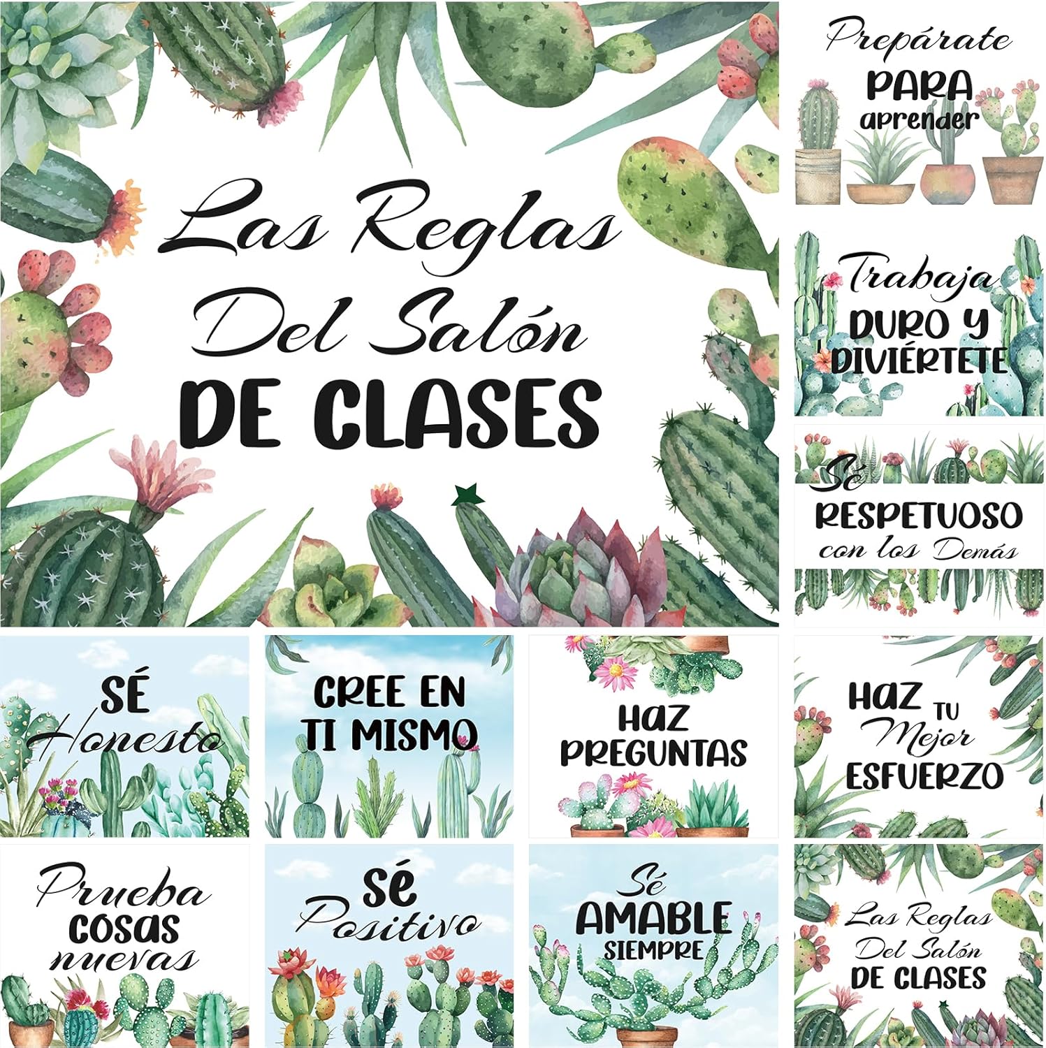 Spanish Classroom Posters Decorations Motivational Australia | Ubuy