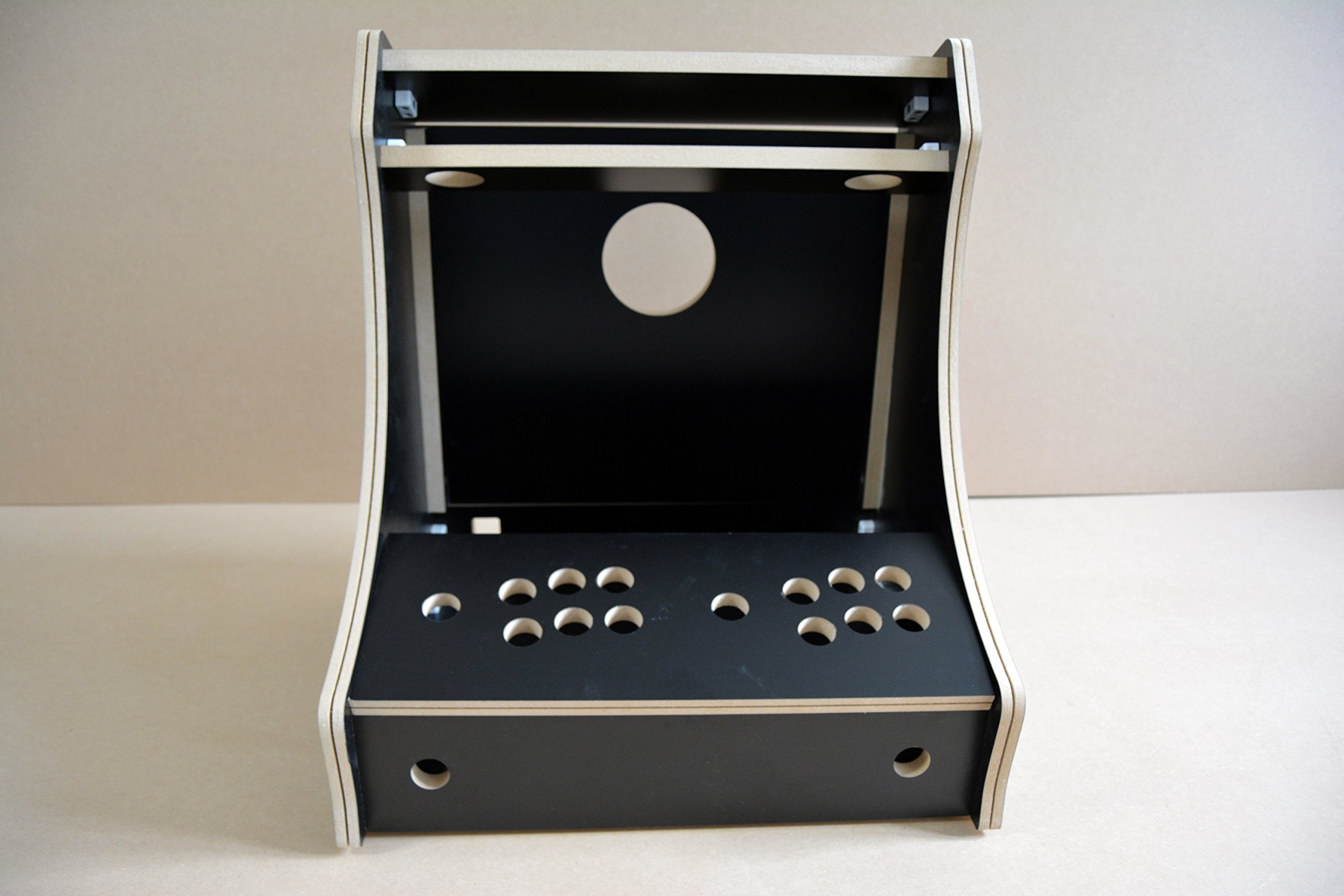 Bar Top Arcade Machine - DIY Flat Pack Kit - 18mm Black Melamine - T ...