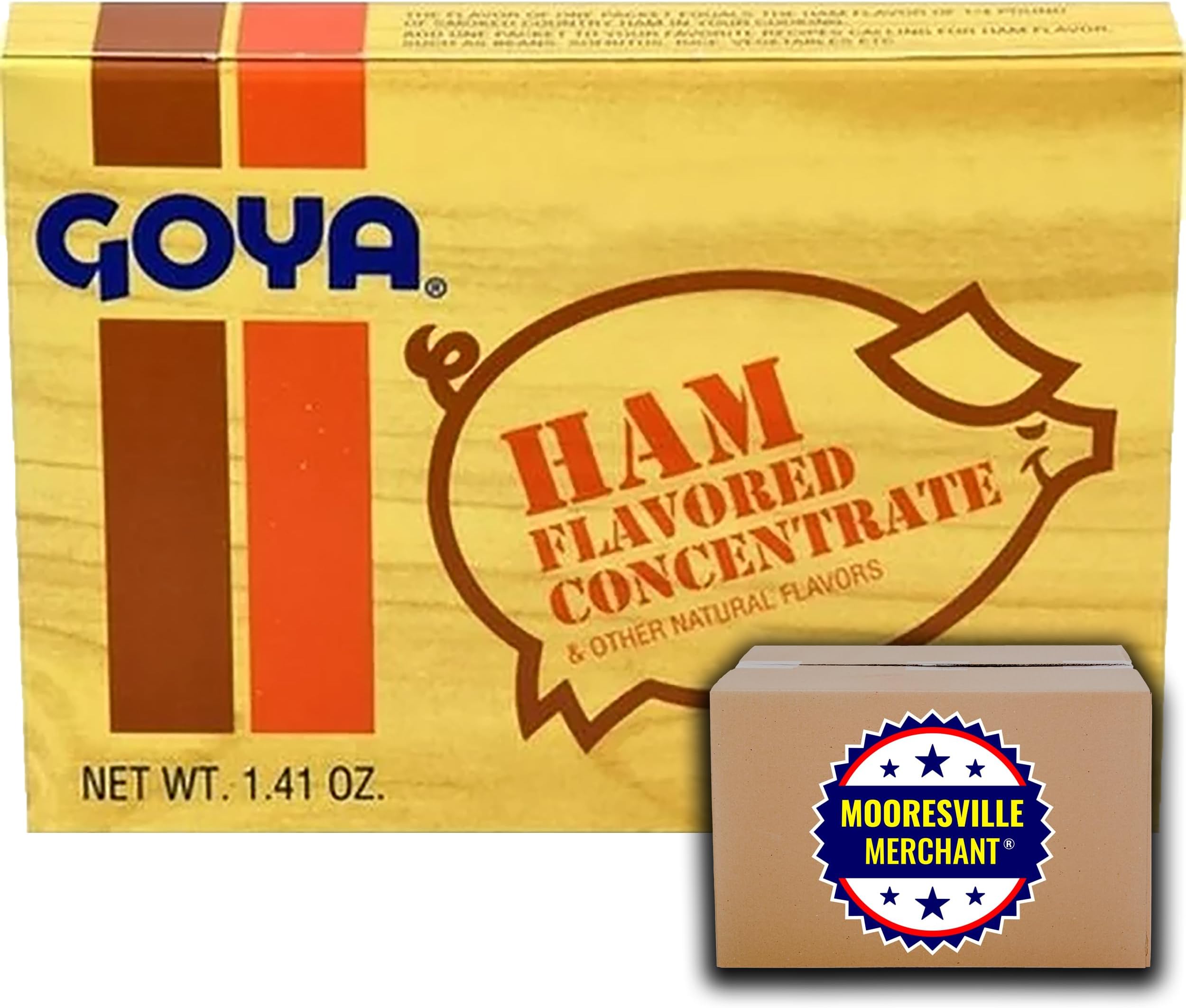 Amazon.com : Goya Ham Flavored Concentrated Seasoning 1.41oz | Sabor a ...