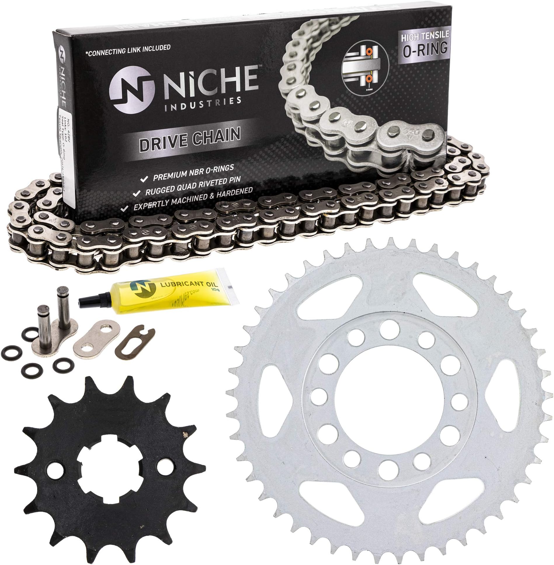 Amazon.com: DID 428 VX X-Ring Chain 428x122 for Yamaha TW200 1995-2018 ...