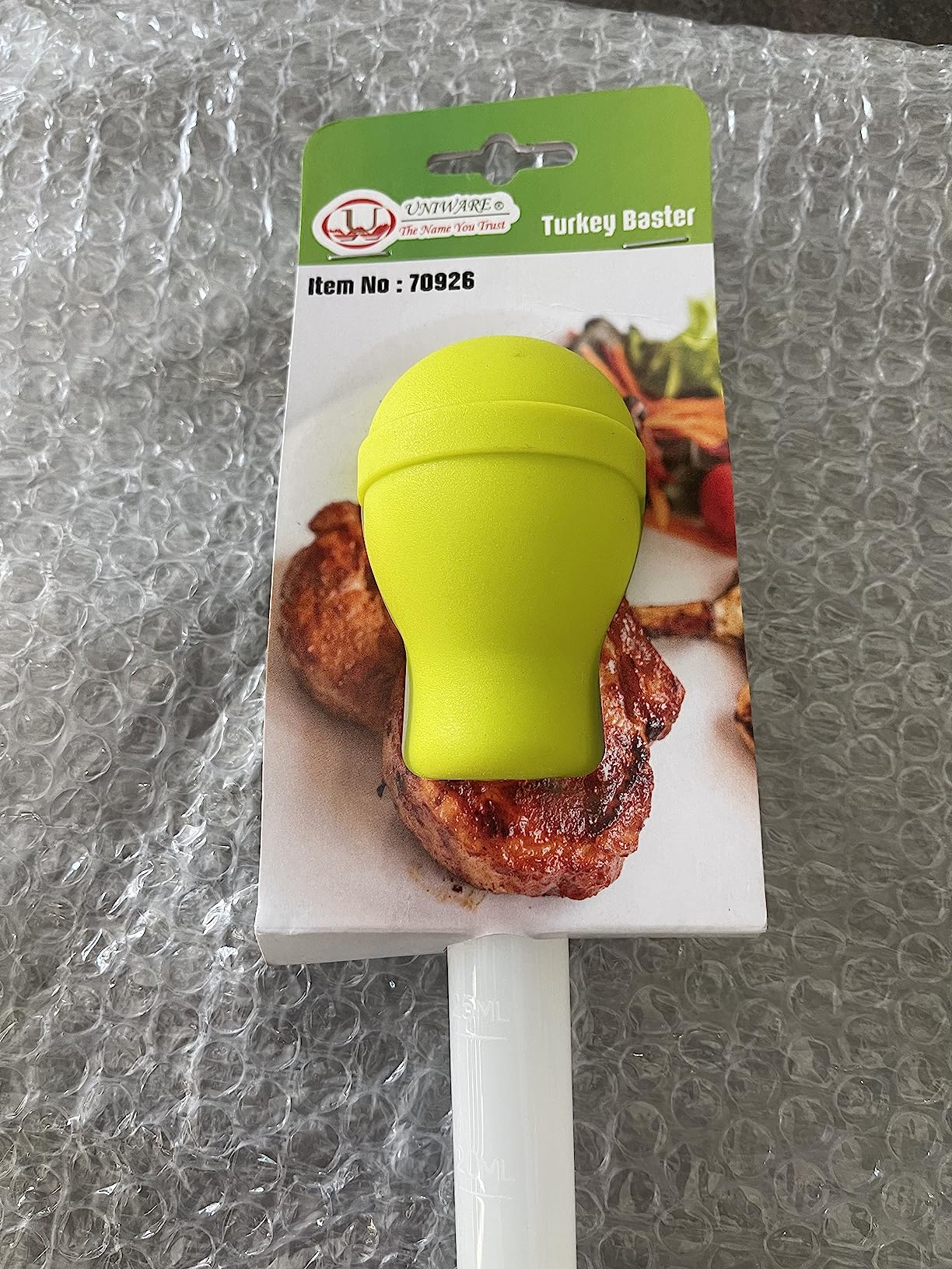 Amazon.com: BPA Free Turkey Baster, Green Color, with Round Silicone ...