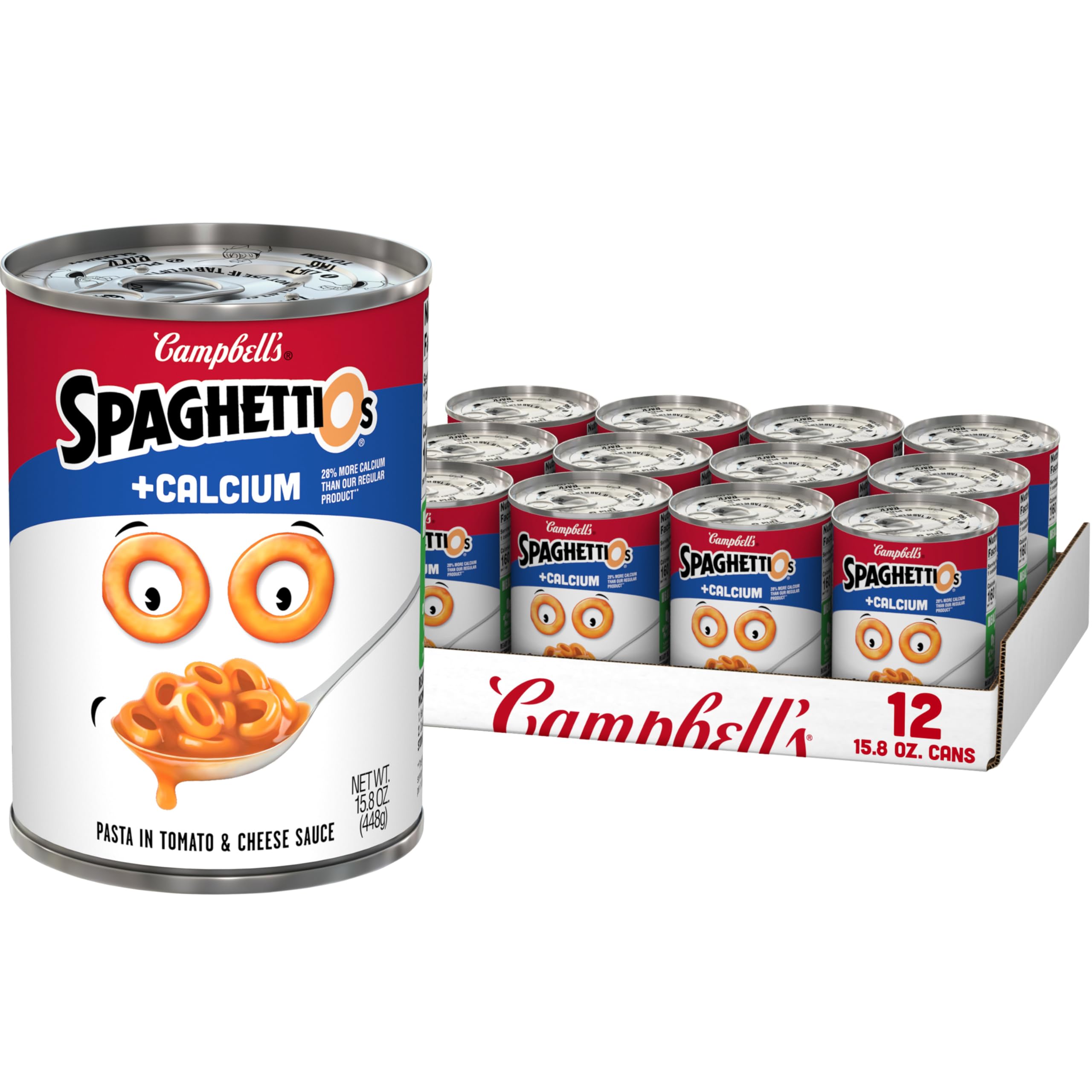 Campbells Spaghettios Pasta Soup FOUR CANS Campbell's SpaghettiOs