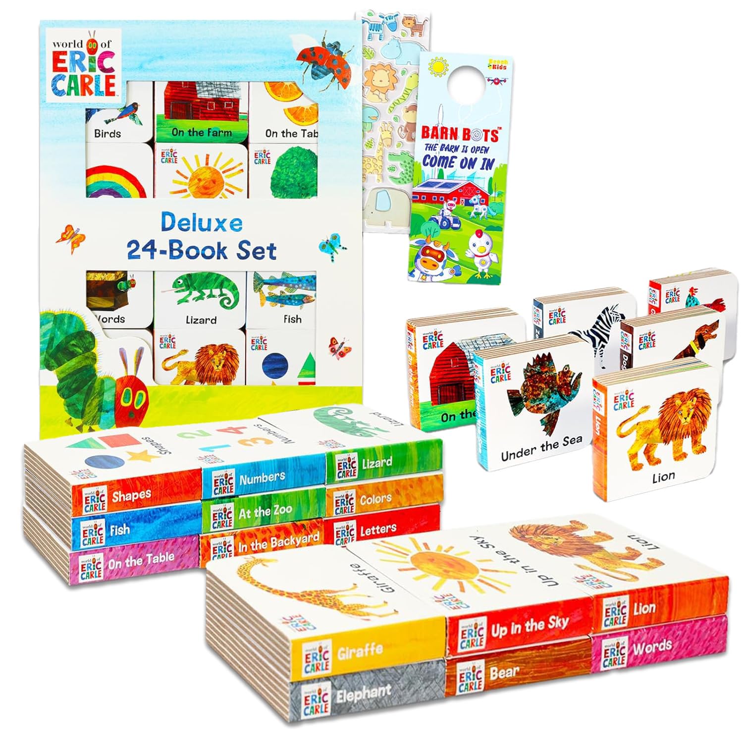 Amazon.com: World of Eric Carle Deluxe 24 Book Set - Early Learning ...