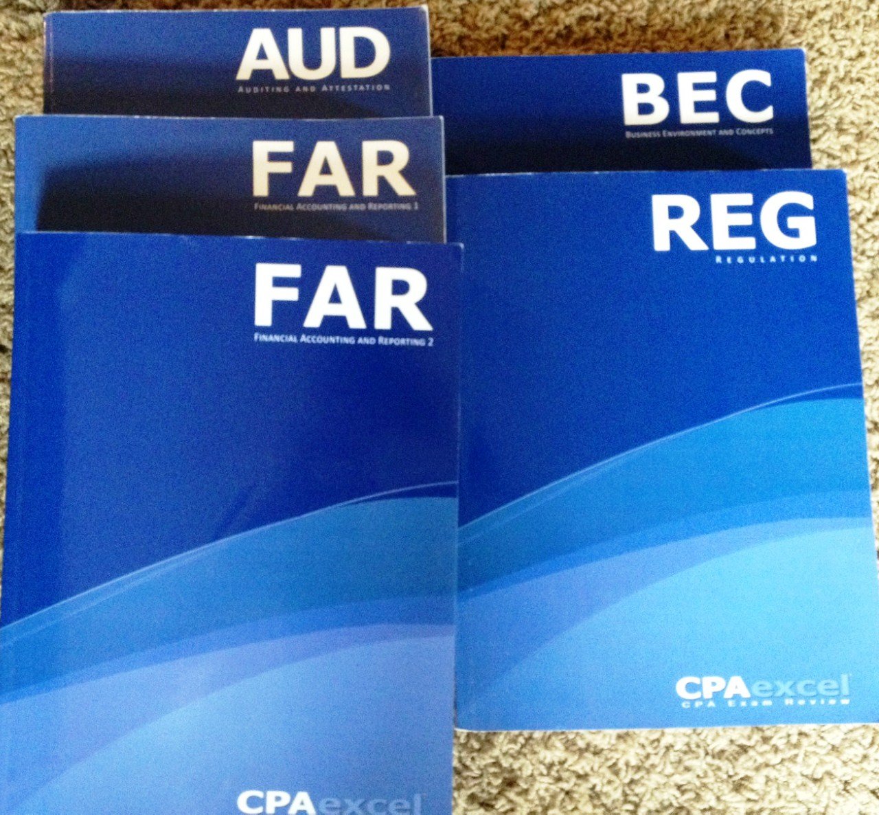 Amazon.com: 2011 CPAexcel Exam Review / Test Prep Full Set of 5 CPA ...