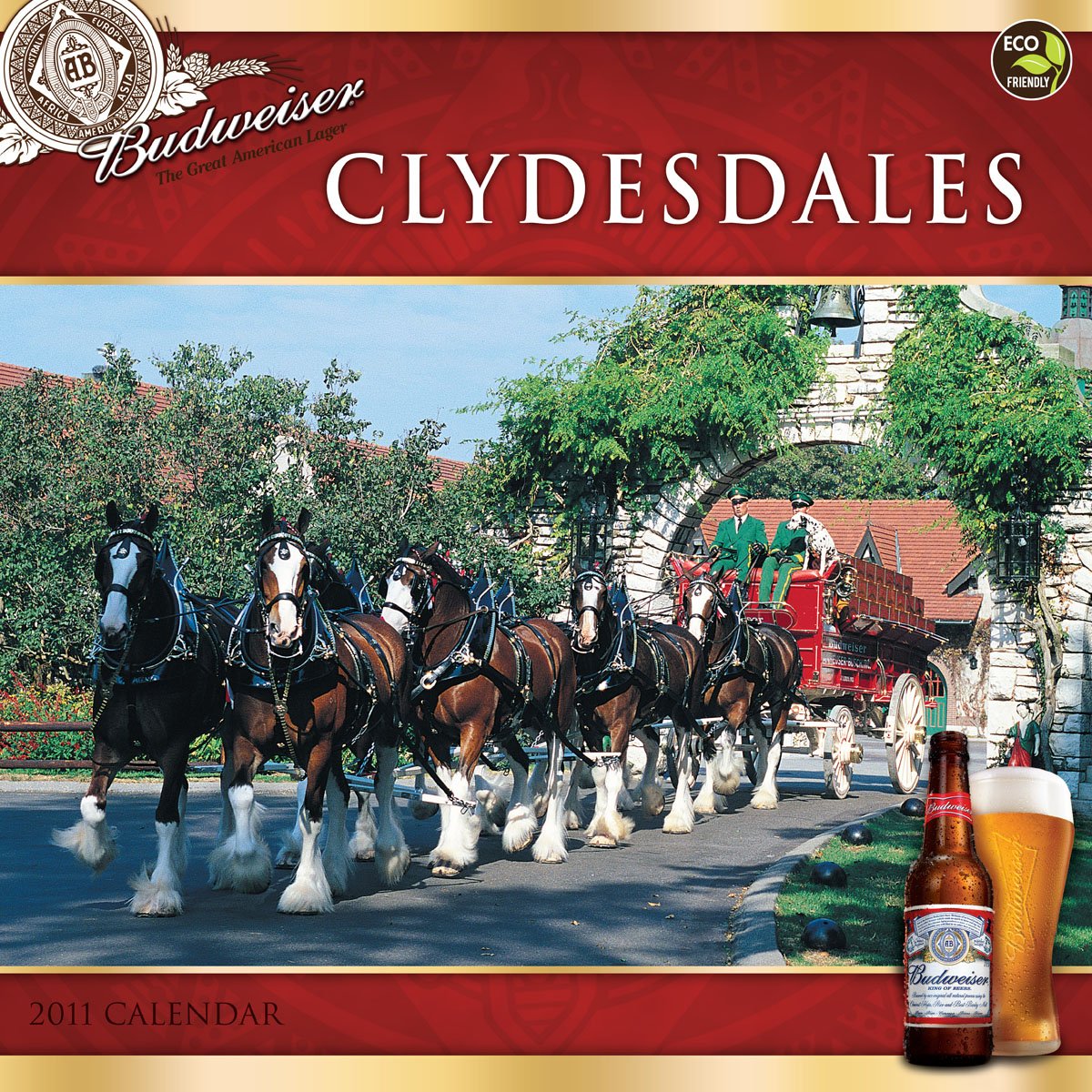 Budweiser Clydesdales 2011 Calendar : Amazon.in: Books