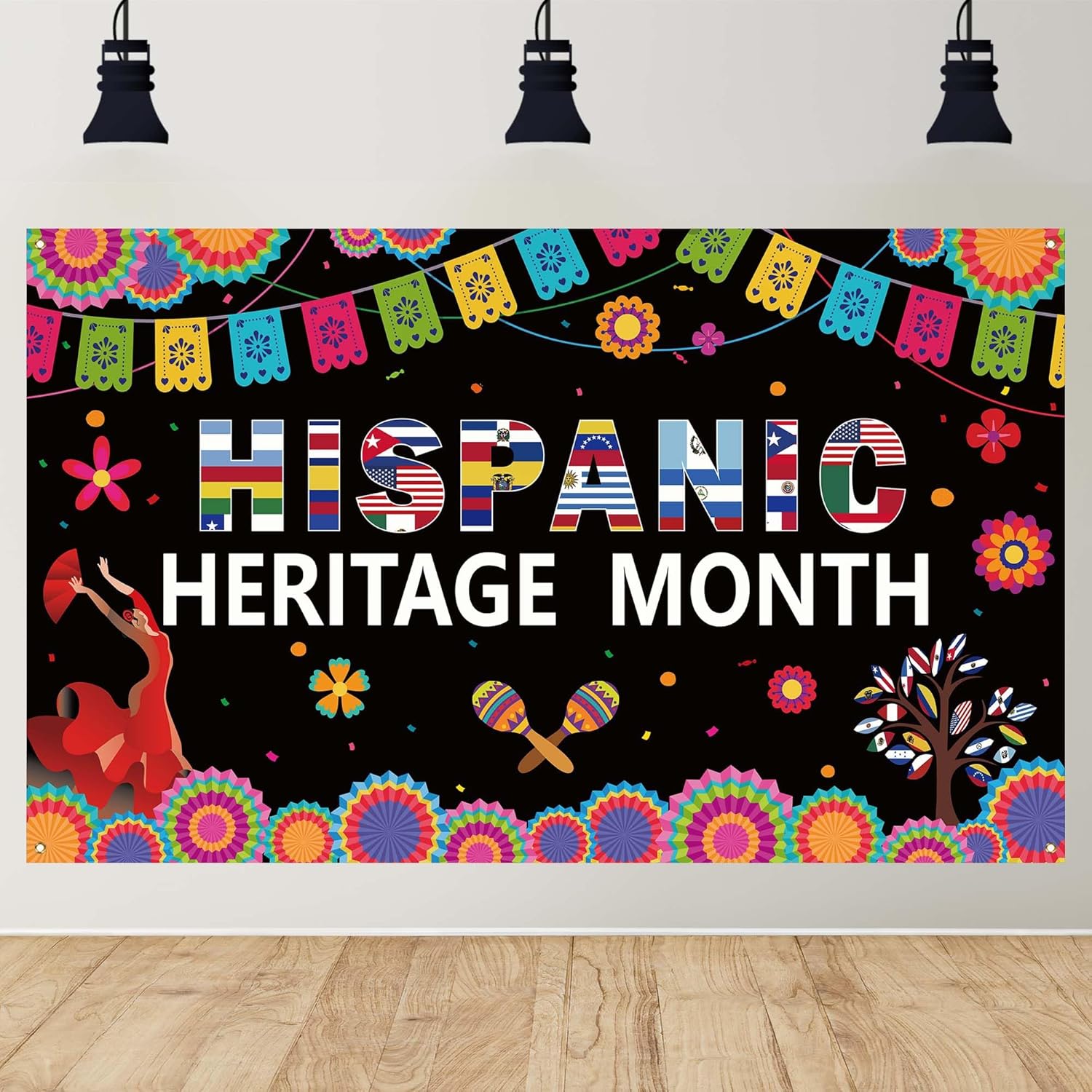 Amazon.com: Yarcooly Hispanic Heritage Month Decorations Latin American ...
