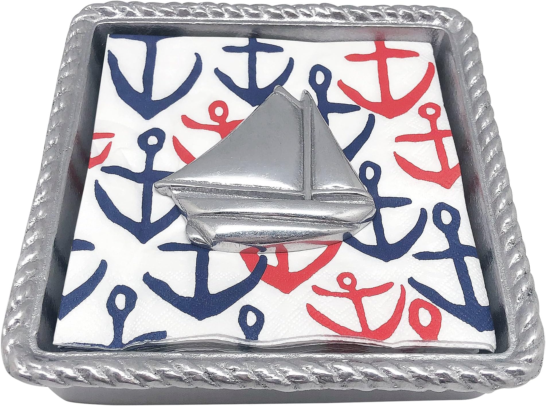 Amazon.com: Sailboat Twist Napkin Box: Napkin Holders: Home & Kitchen